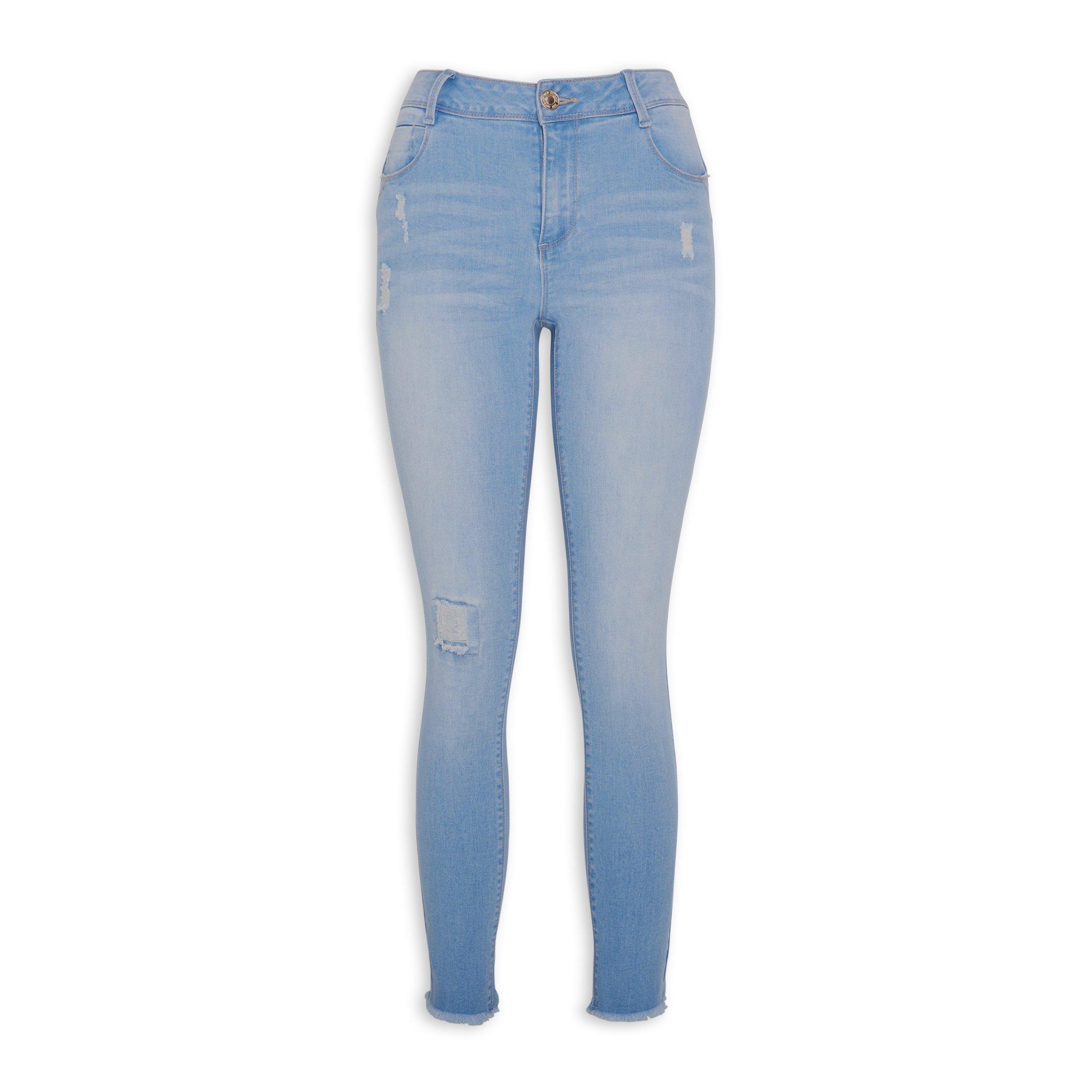 Light Blue Ripped Skinny Jeans (3187714) | OUTBACK RED