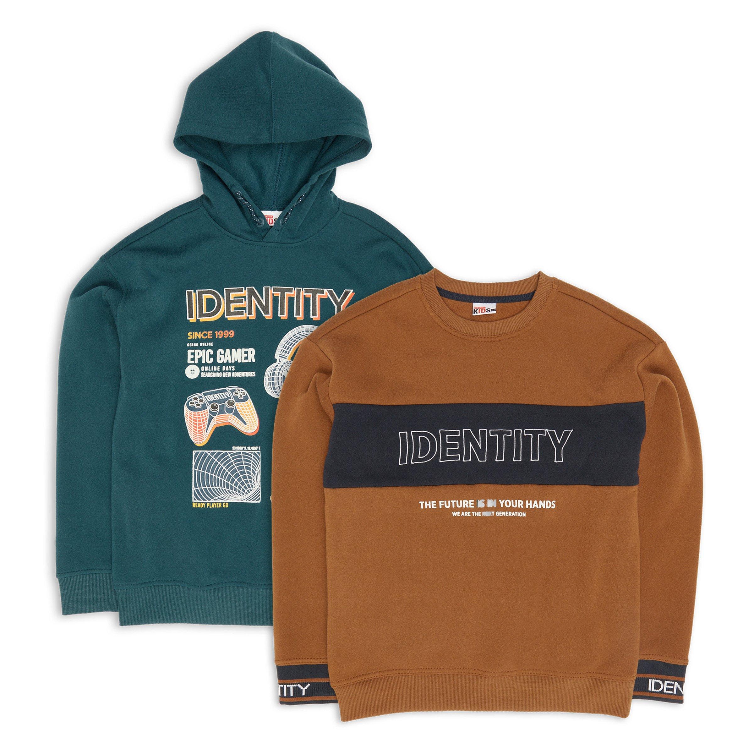 Boys 2-pack Sweat Tops (3187808) | Identity