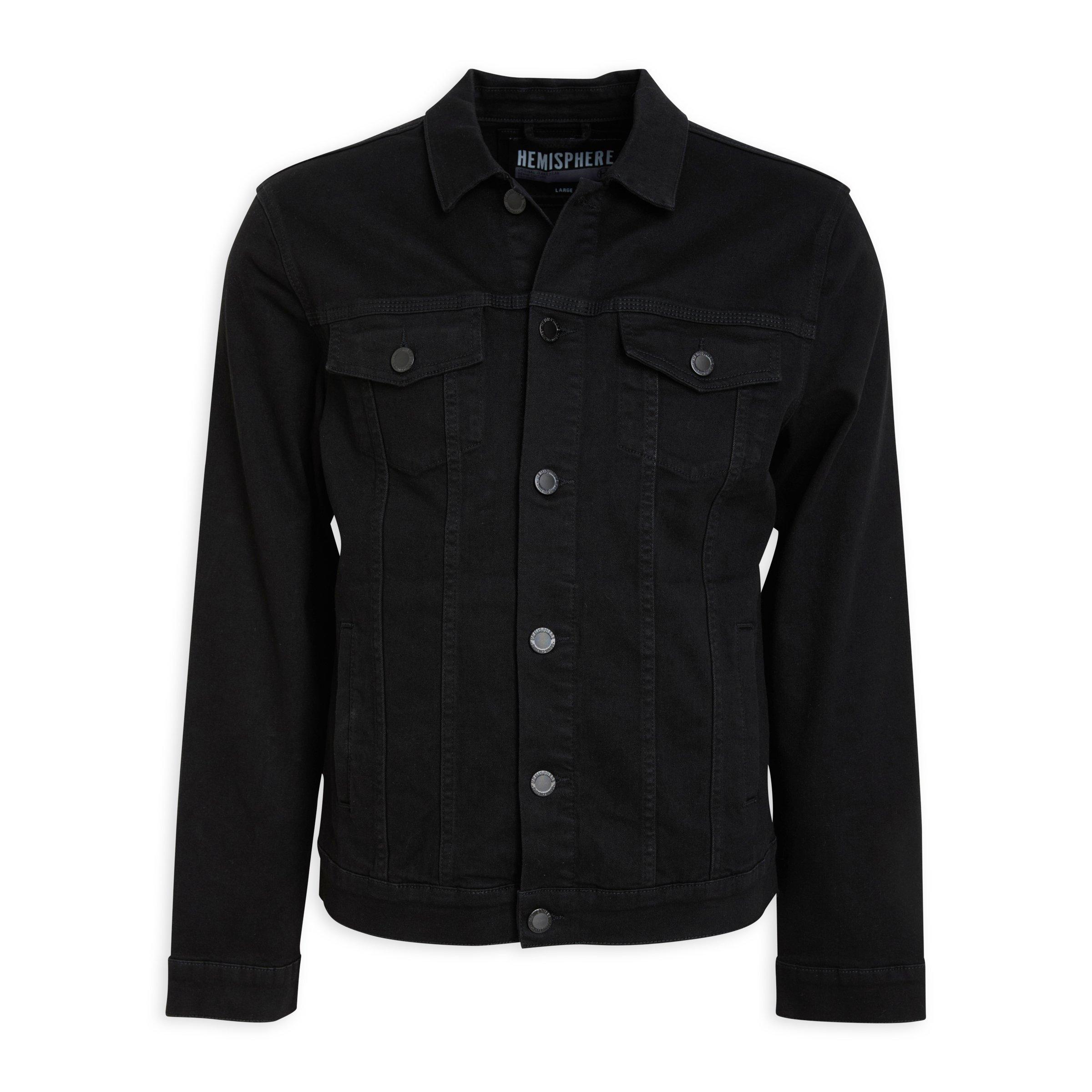 Black Denim Jacket (3188166) | Hemisphere