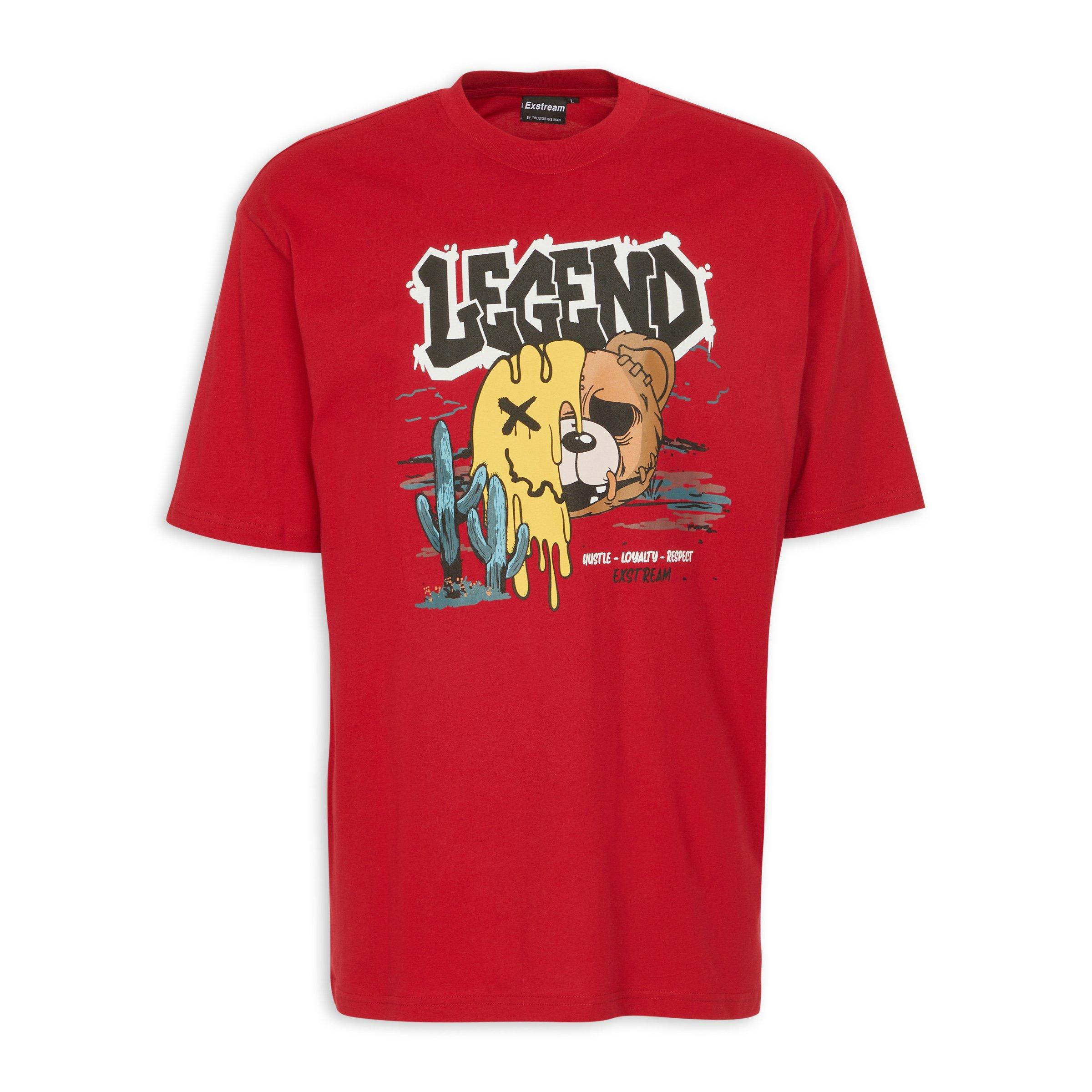 Red Graphic T-shirt (3188354) | Exstream