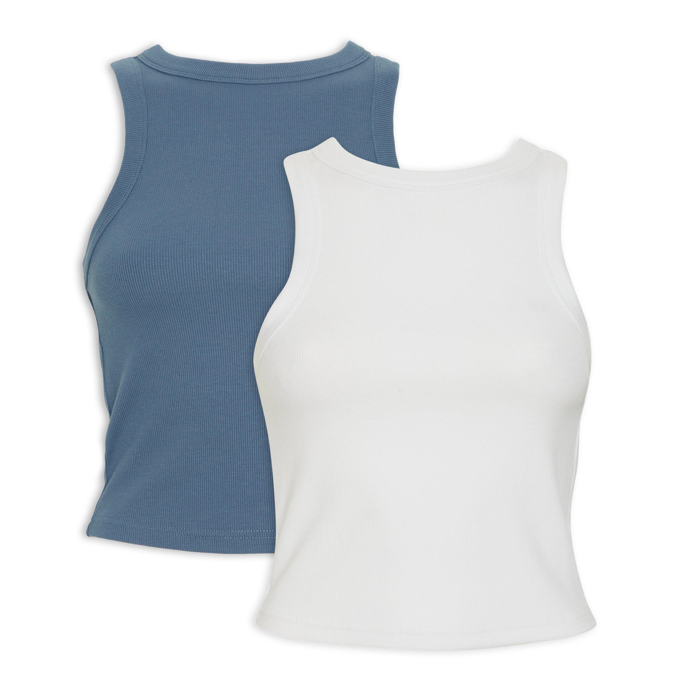 2-pack Cropped Vests (3188437) | Identity