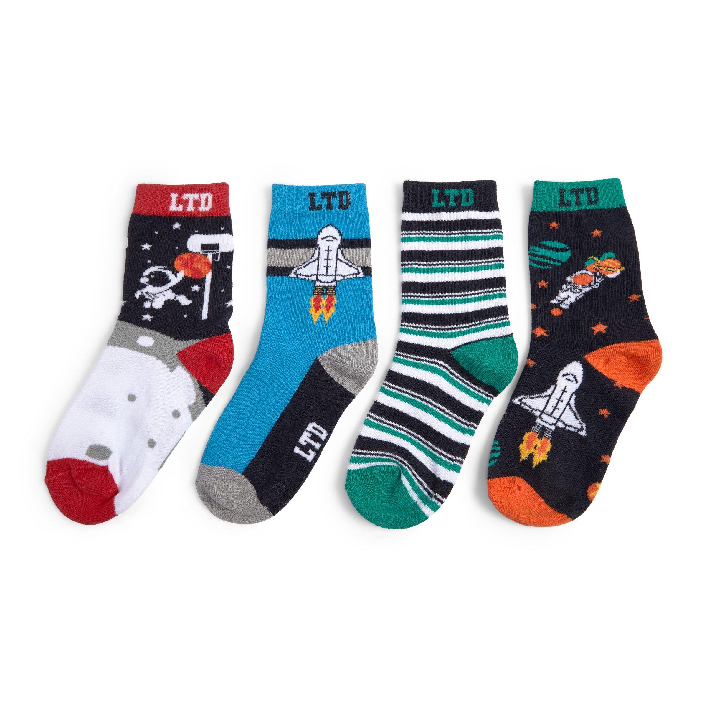 Kid Boys 4-pack Socks (3188486) | LTD Kids