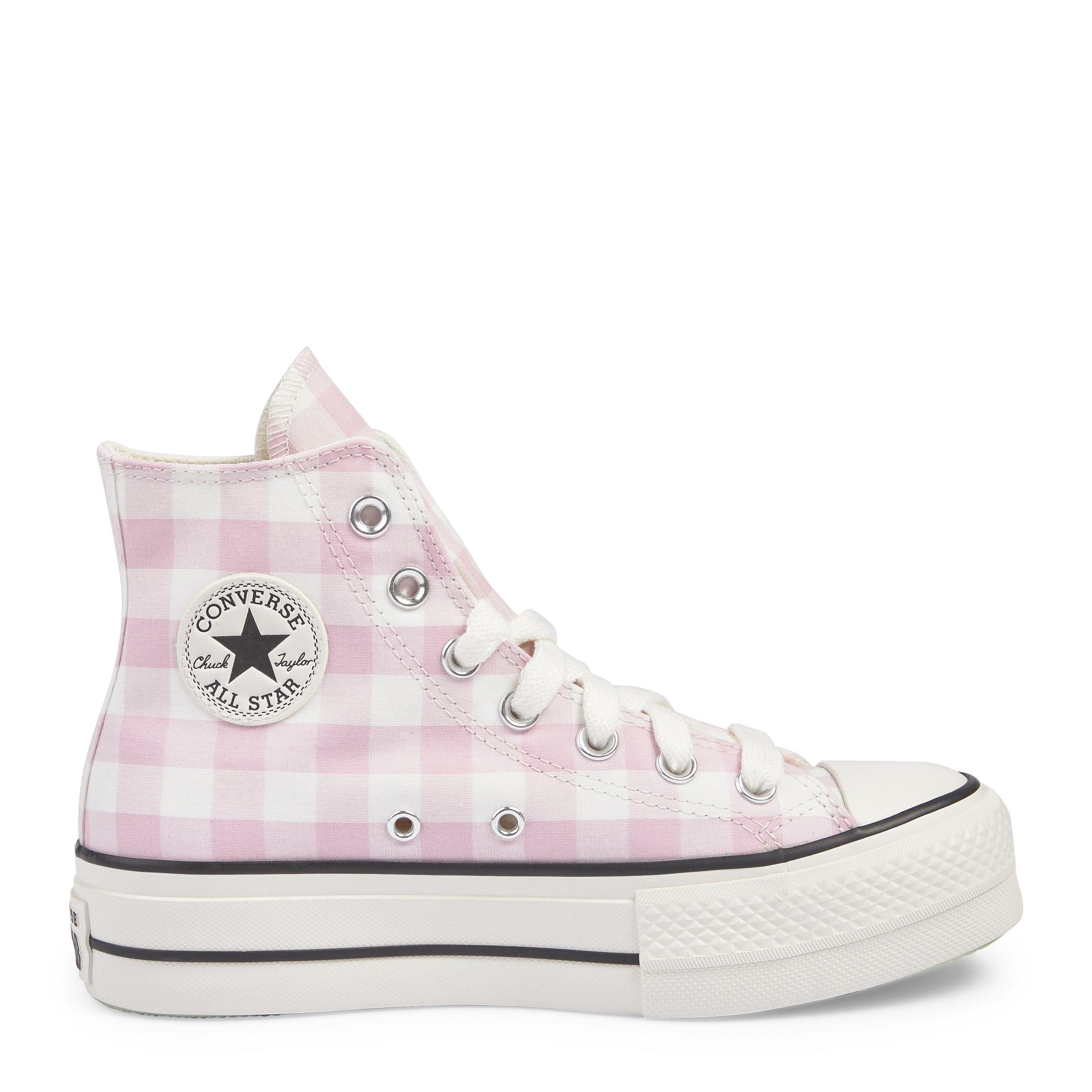 Pink All Star Lift Platform Gingham (3188496) | Converse