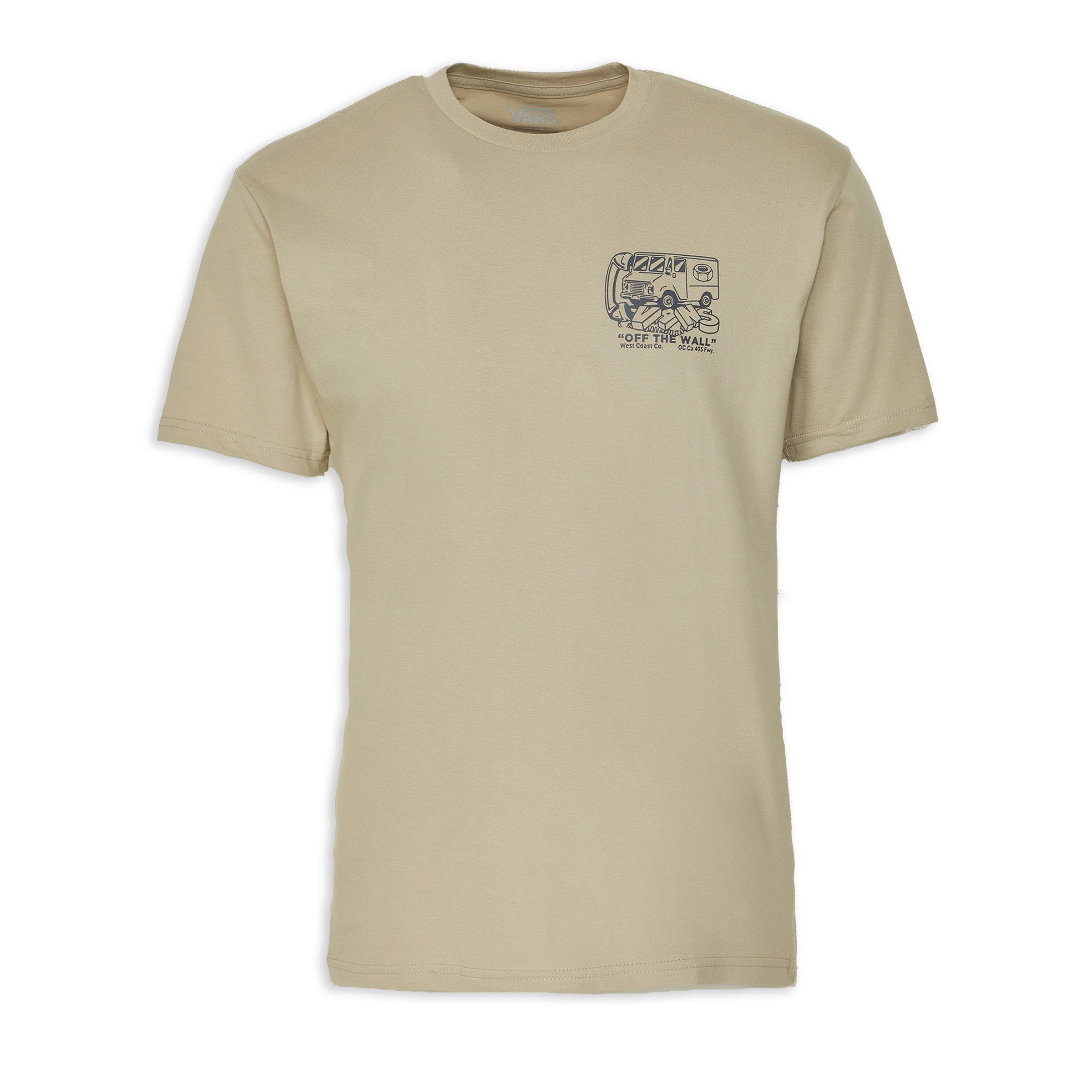 Beige Next Stop Tee (3188538) | Vans