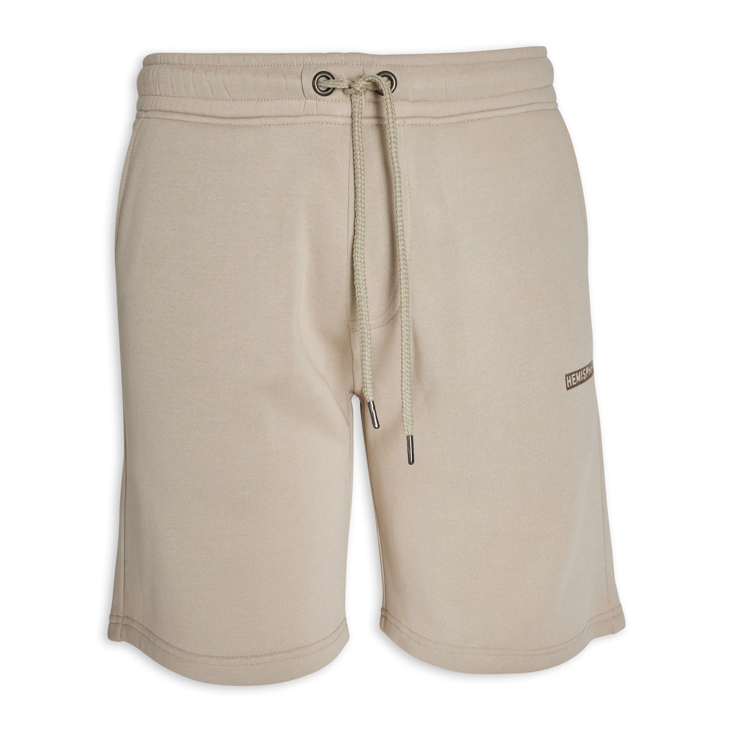 Beige Jogger Shorts (3188641) | Hemisphere
