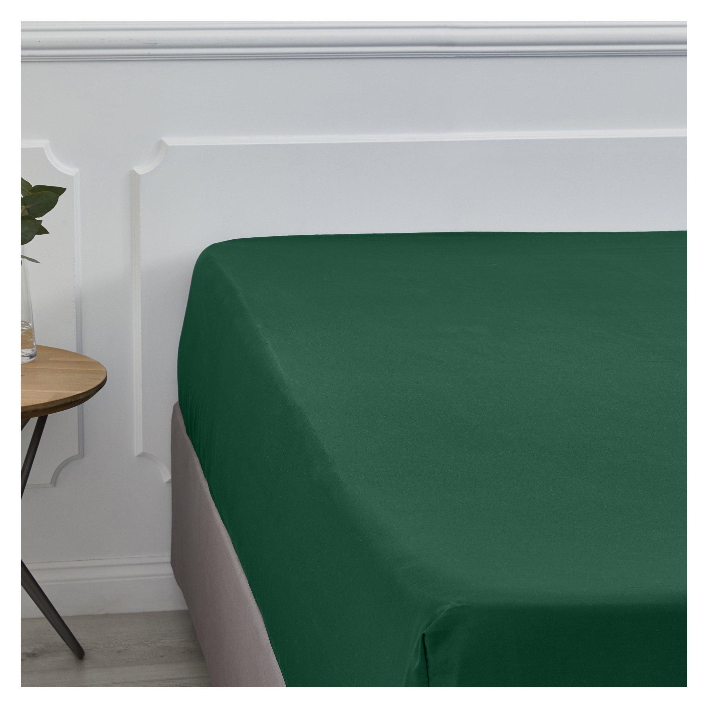 300TC Emerald Fitted Sheets (3188781) | Loads of Living