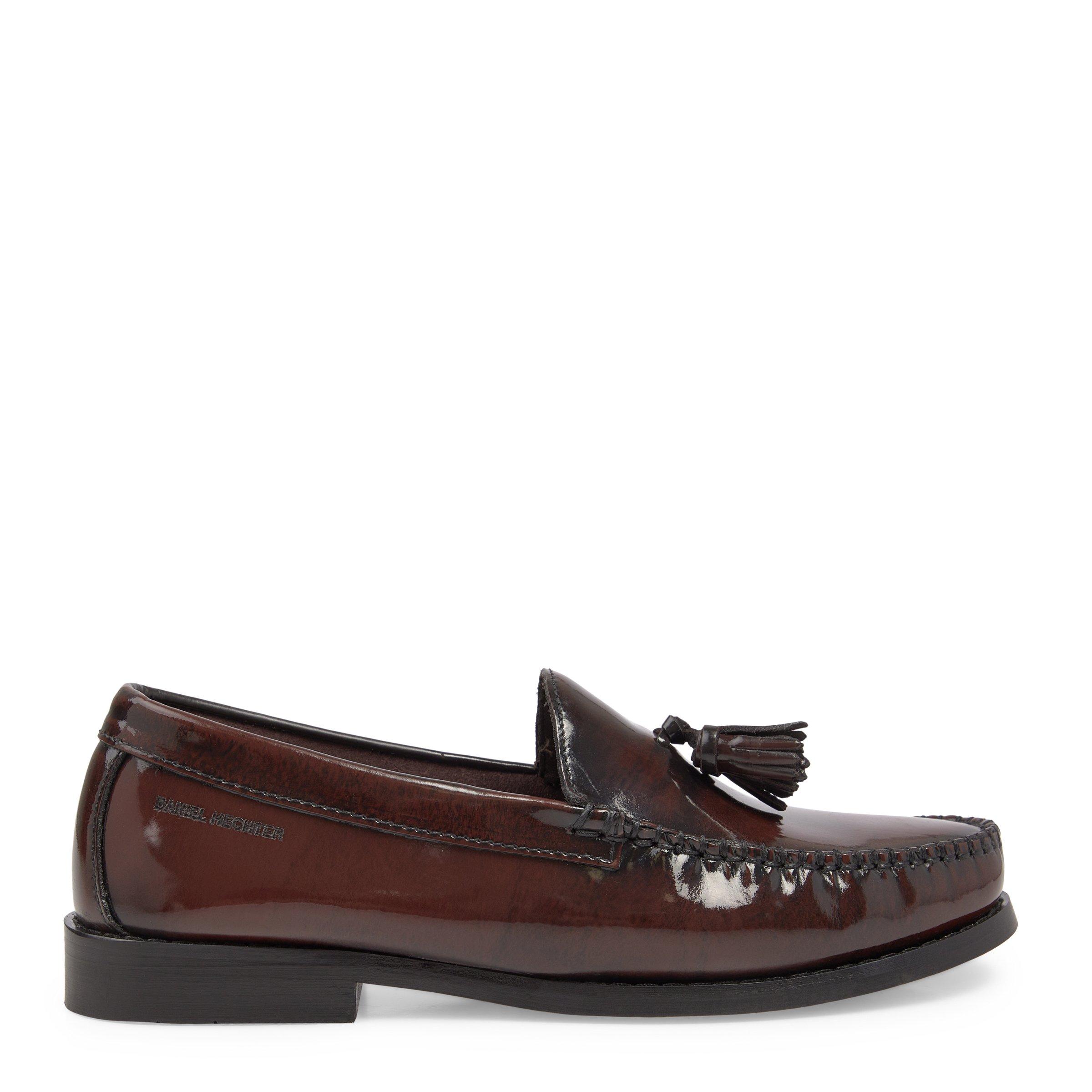 Burgundy Slip On Formal Shoes (3188831) | Daniel Hechter