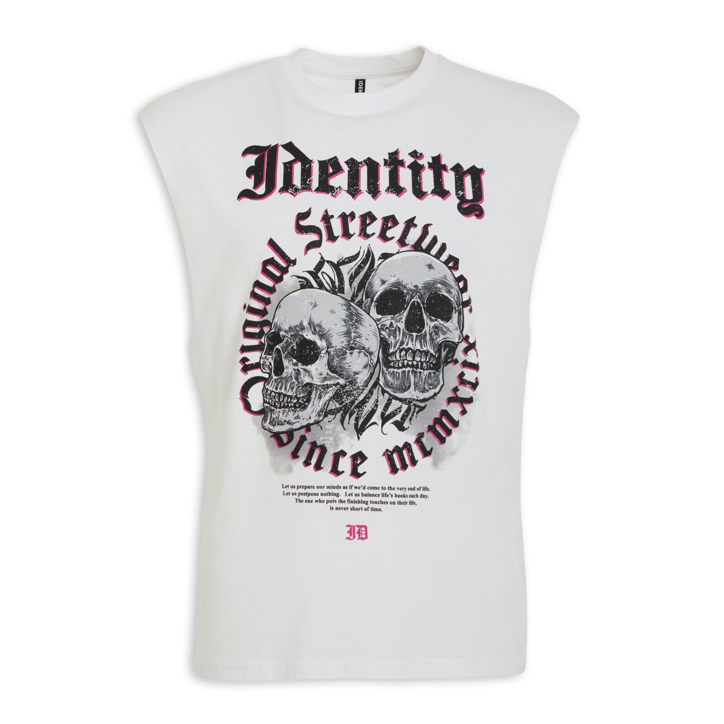 White Branded Vest (3188932) | Identity