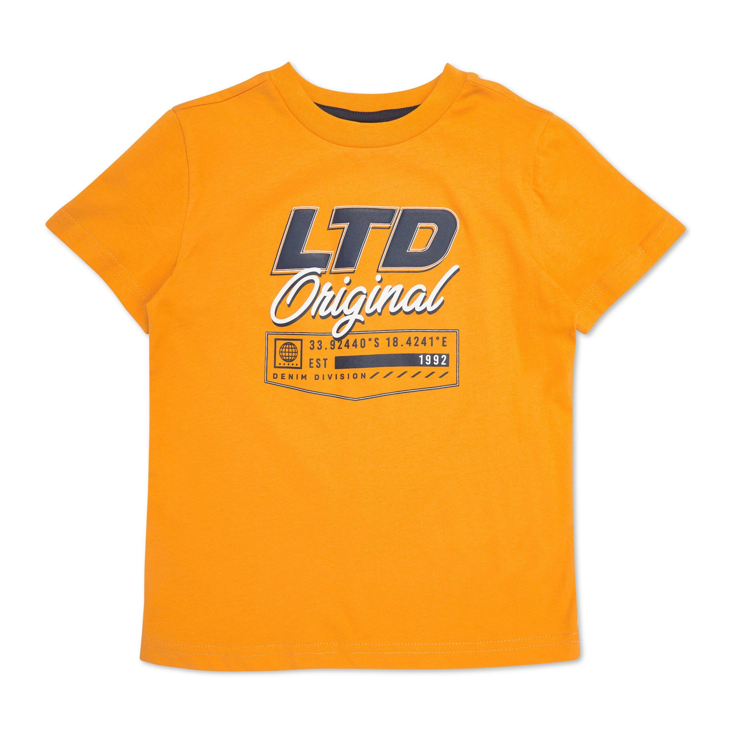 Kid Boys Yellow T-shirt (3188977) | LTD Kids