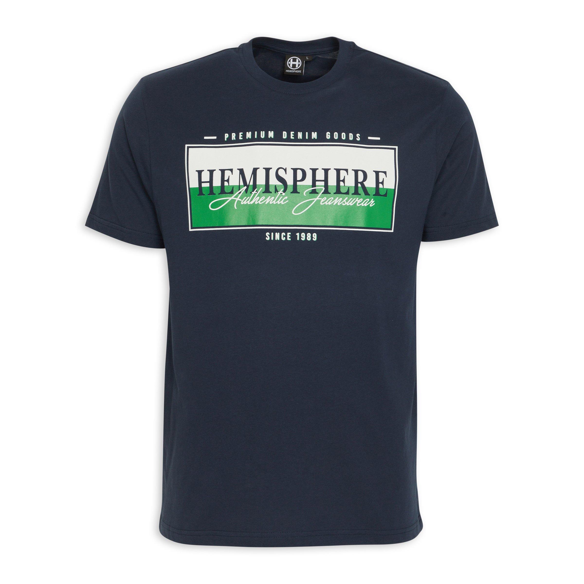 Navy Branded T-shirt (3189028) | Hemisphere