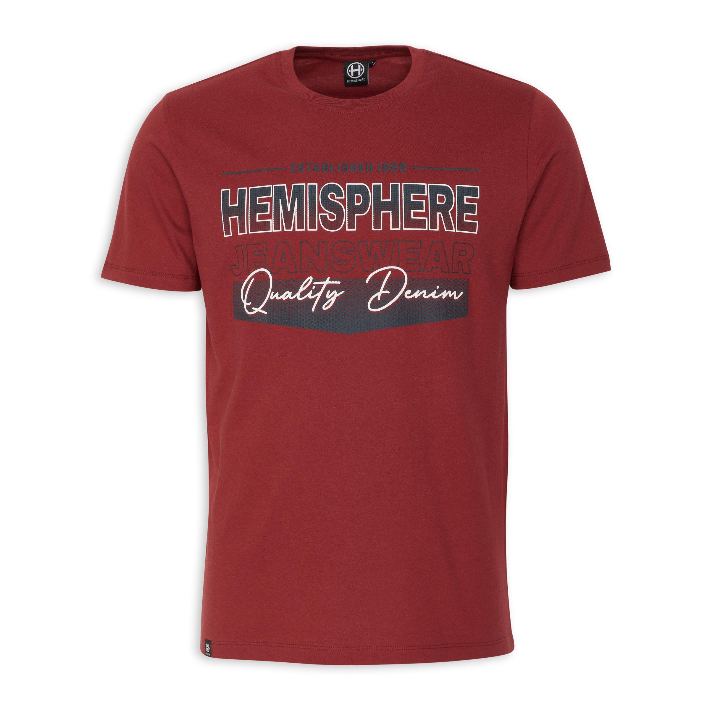 Red Branded T-shirt (3189227) | Hemisphere