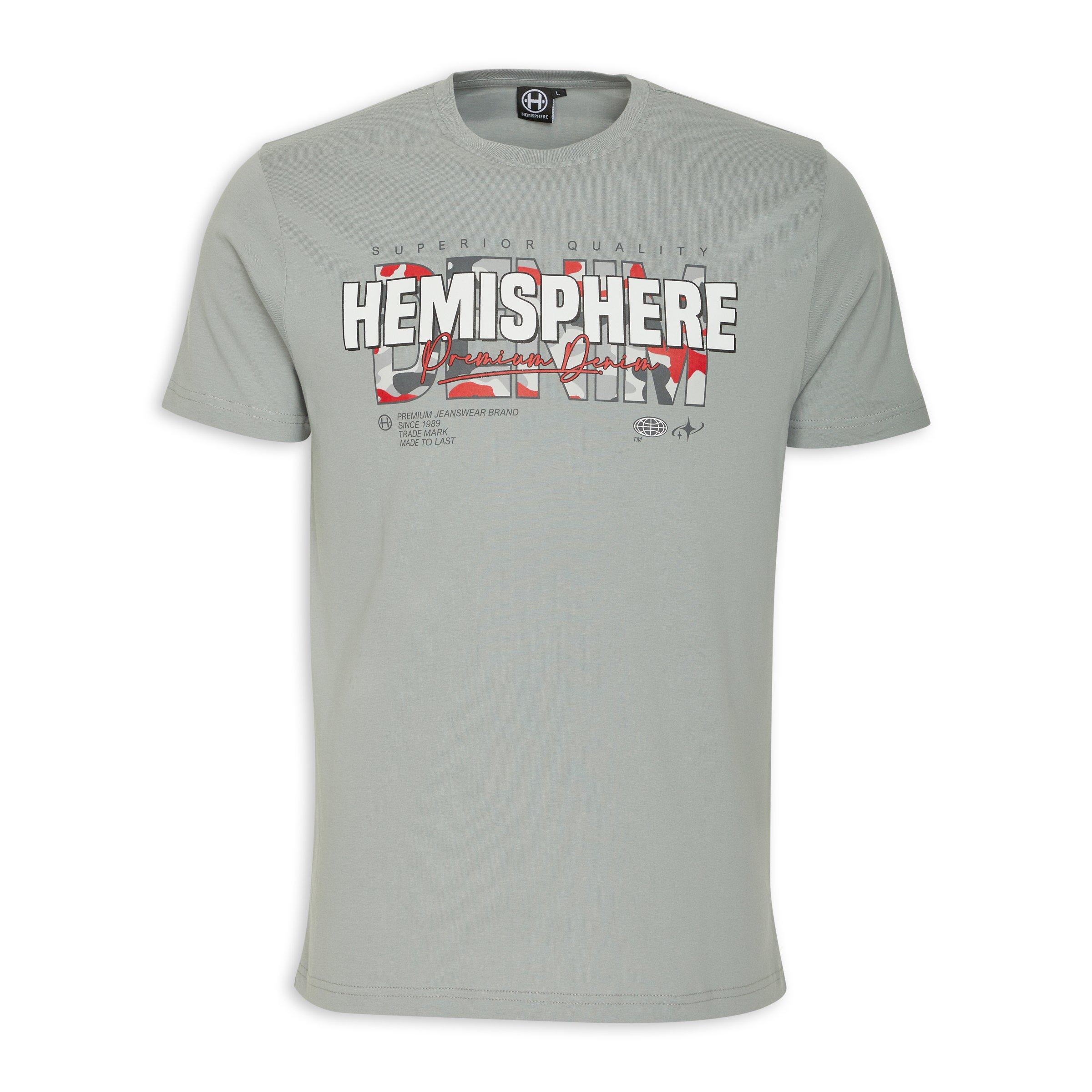 Grey Branded T-shirt (3189236) | Hemisphere