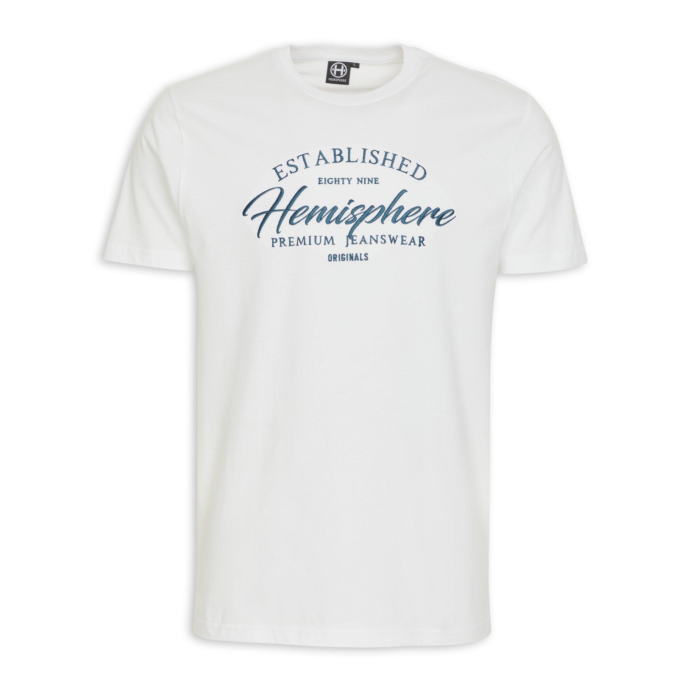 White Branded T-shirt (3189238) | Hemisphere