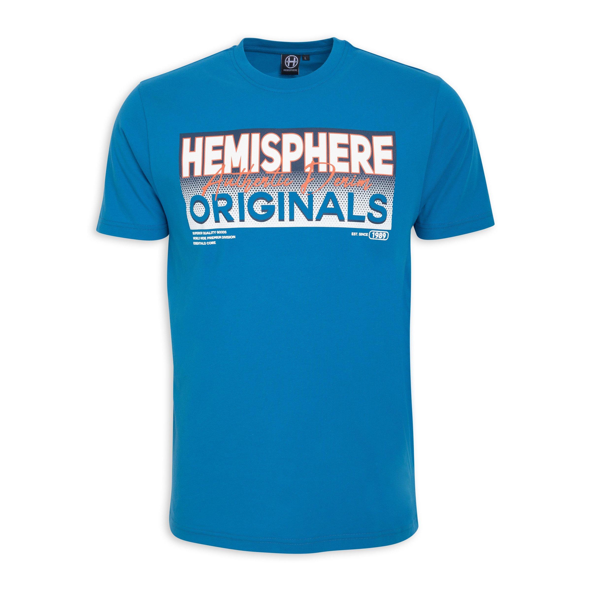 Turquoise Branded T-shirt (3189249) | Hemisphere