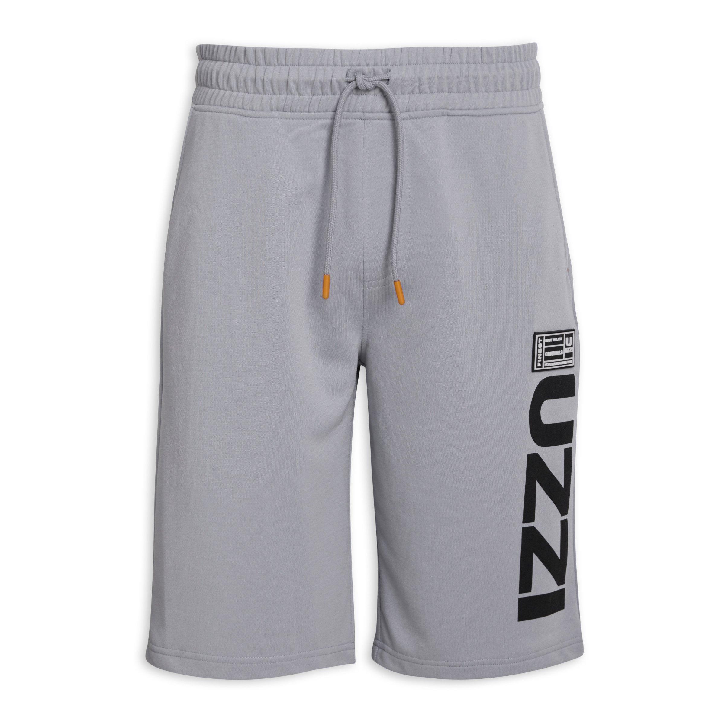 Grey Jogger Shorts (3189309) | UZZI