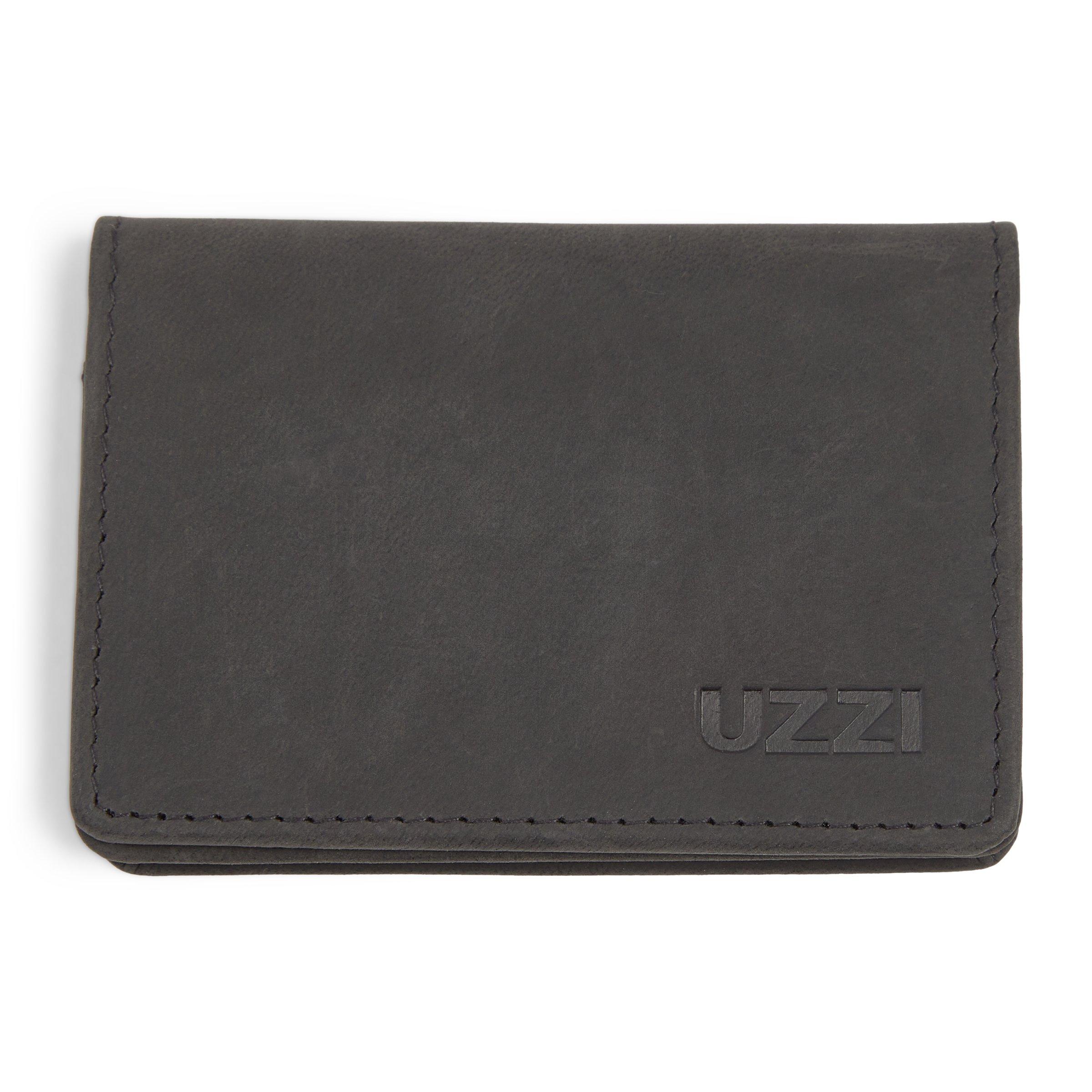 Black Trifold Wallet (3189316) | UZZI