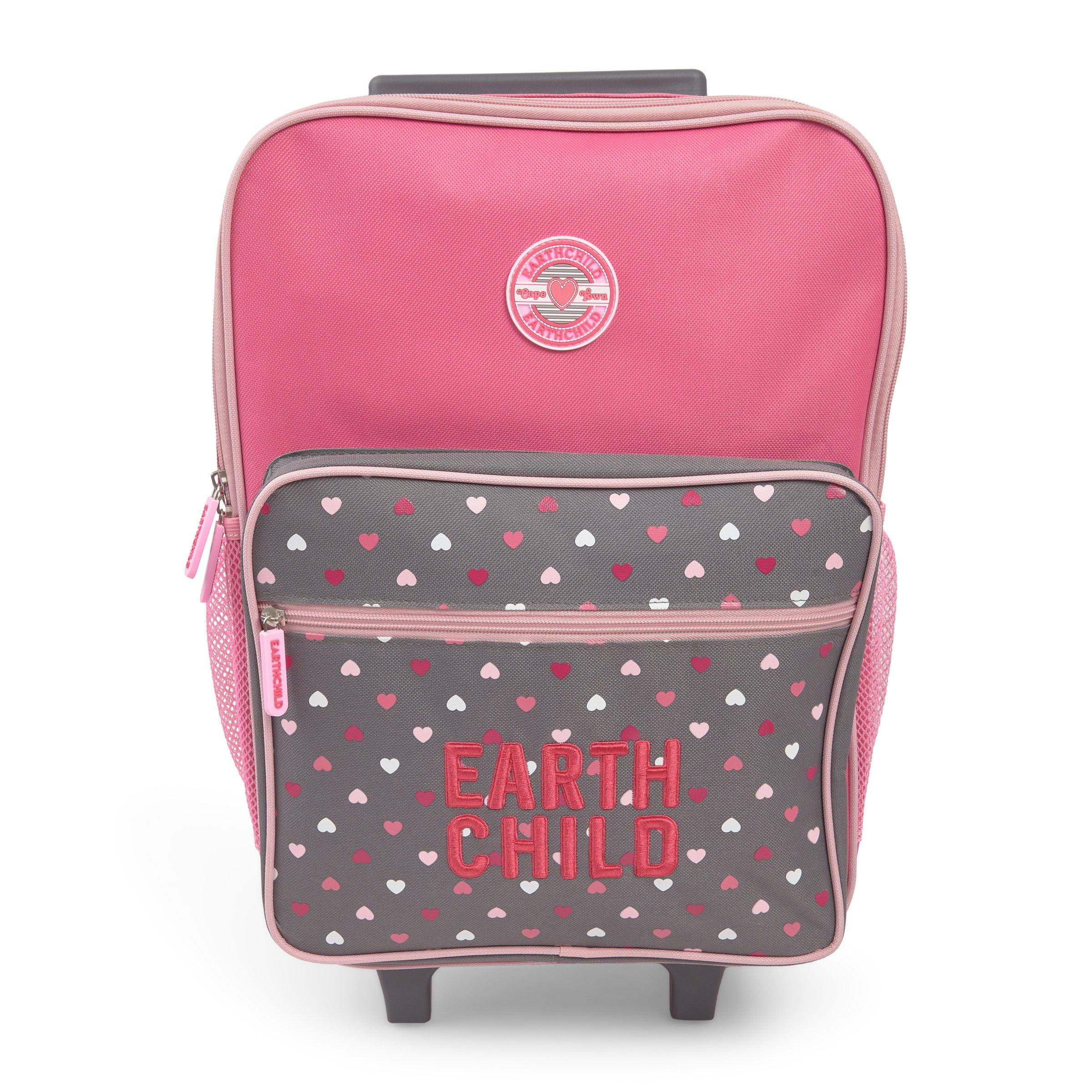 Girls Pink Wheelie Backpack (3189562) | Earthchild