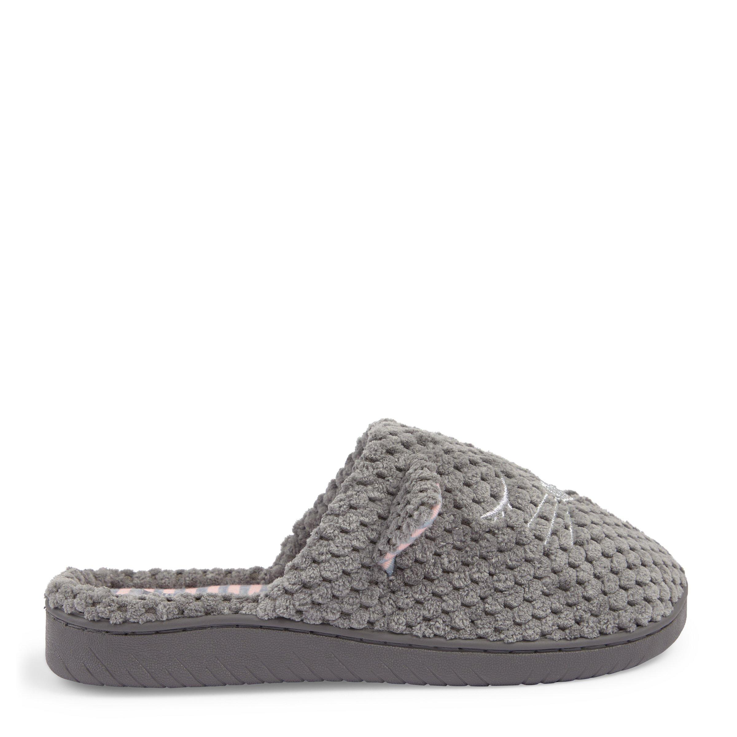 Grey Waffle Closed Toe Slippers (3189570) | Identity