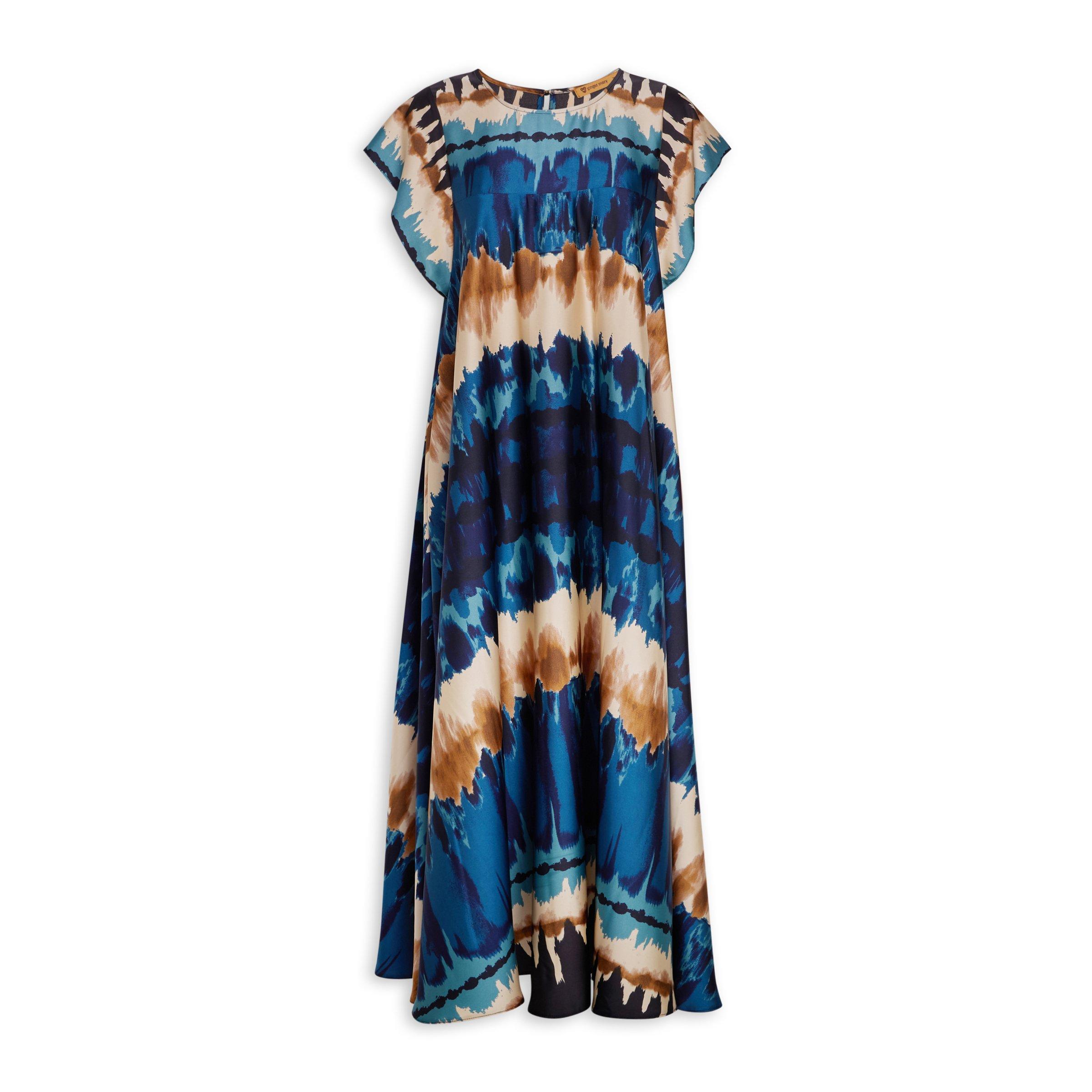 Tie Dye Print Trapeze Dress (3189608) | Ginger Mary