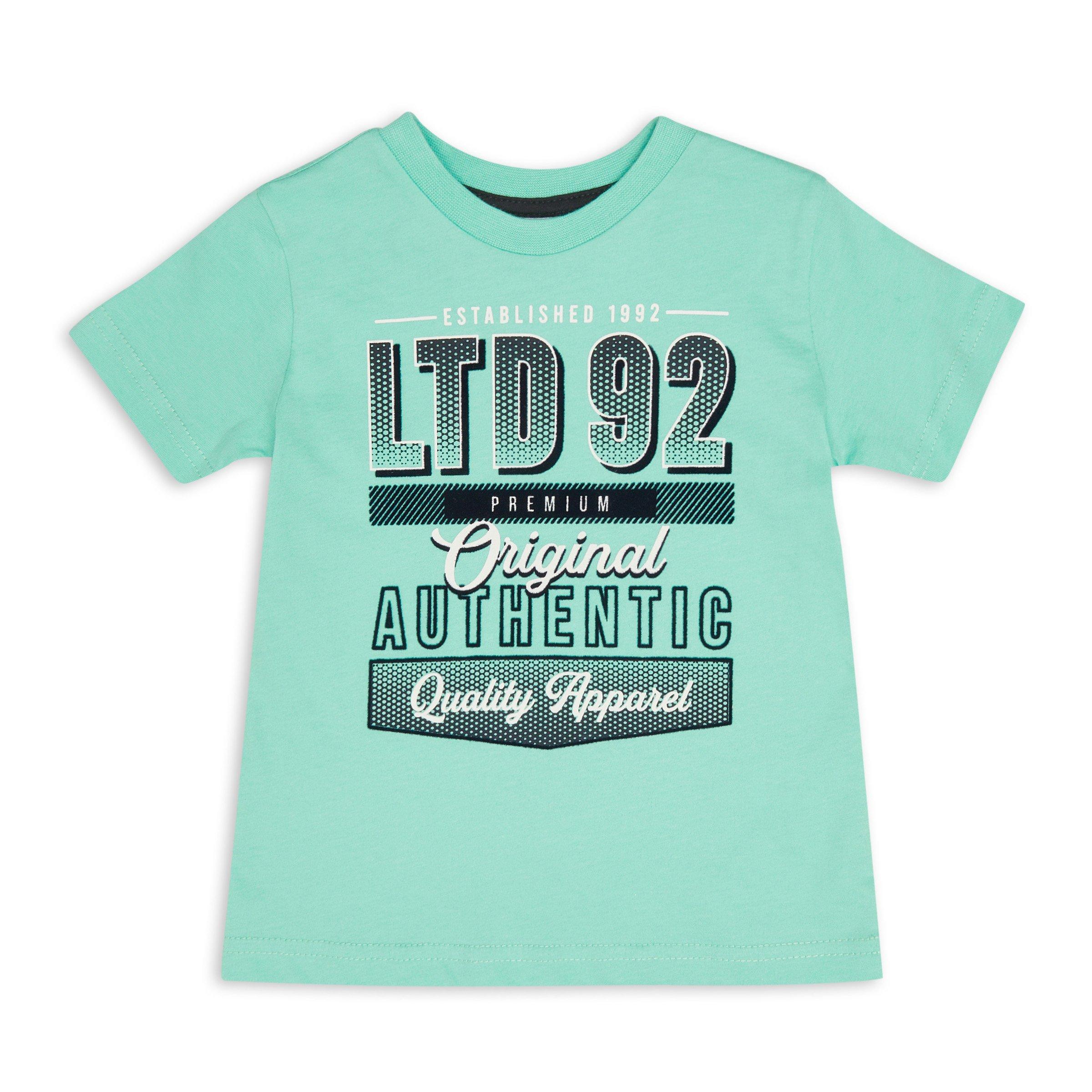 Baby Boys Turquoise T-shirt (3189715) | LTD Kids
