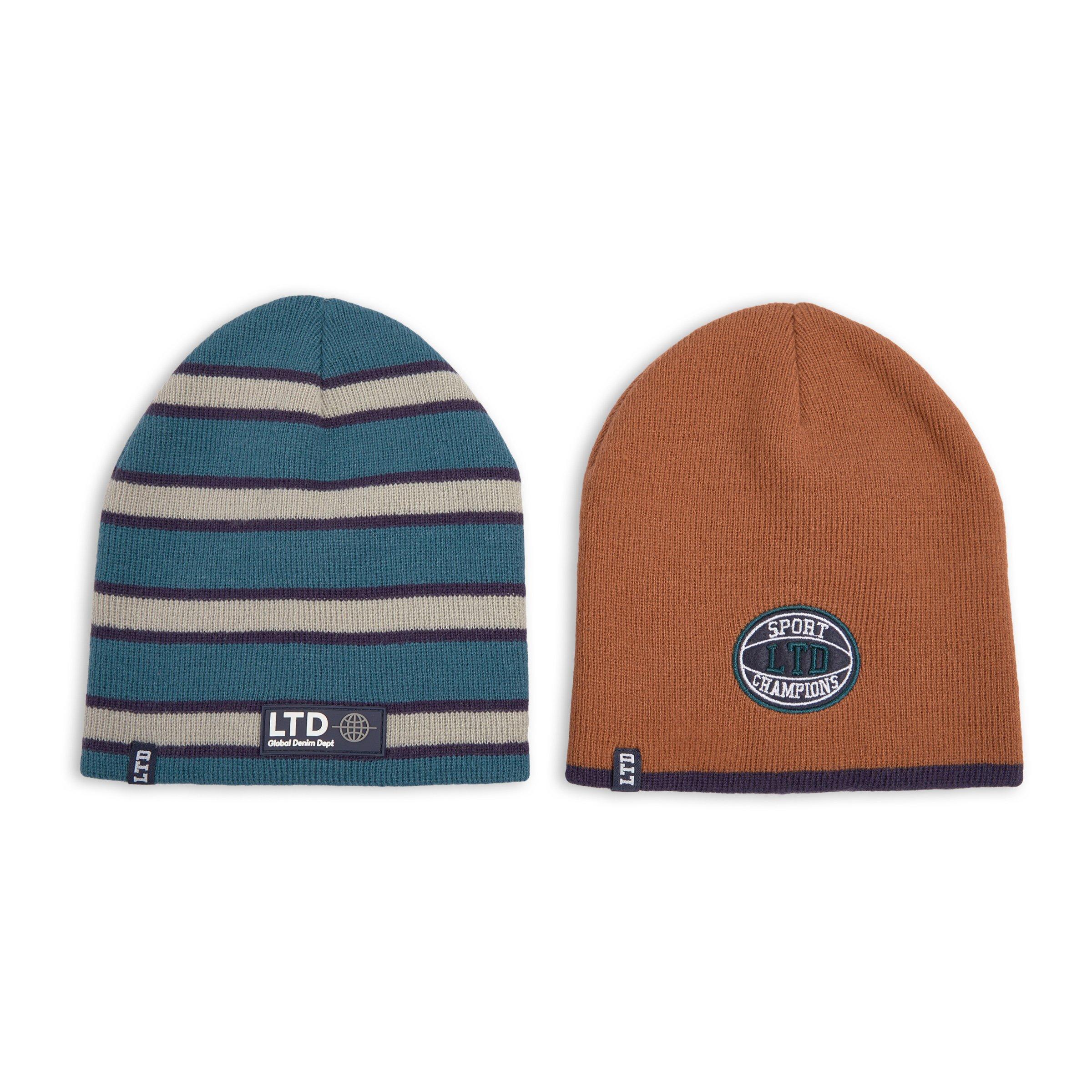 Kid Boys 2-pack Beanies (3189745) | LTD Kids