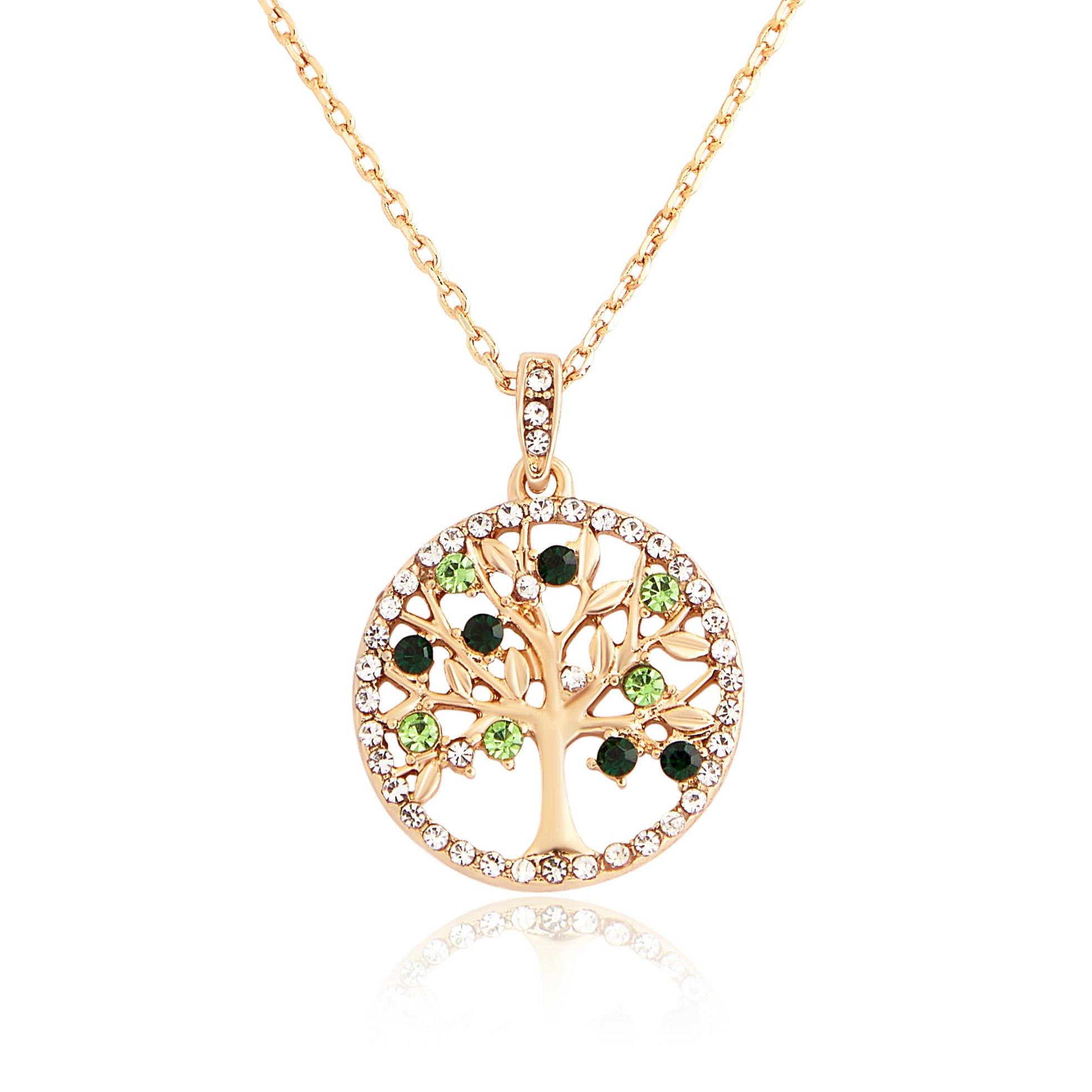 Gold Colour Plated Tree Of Life Pendant (3189877) | Sparkle