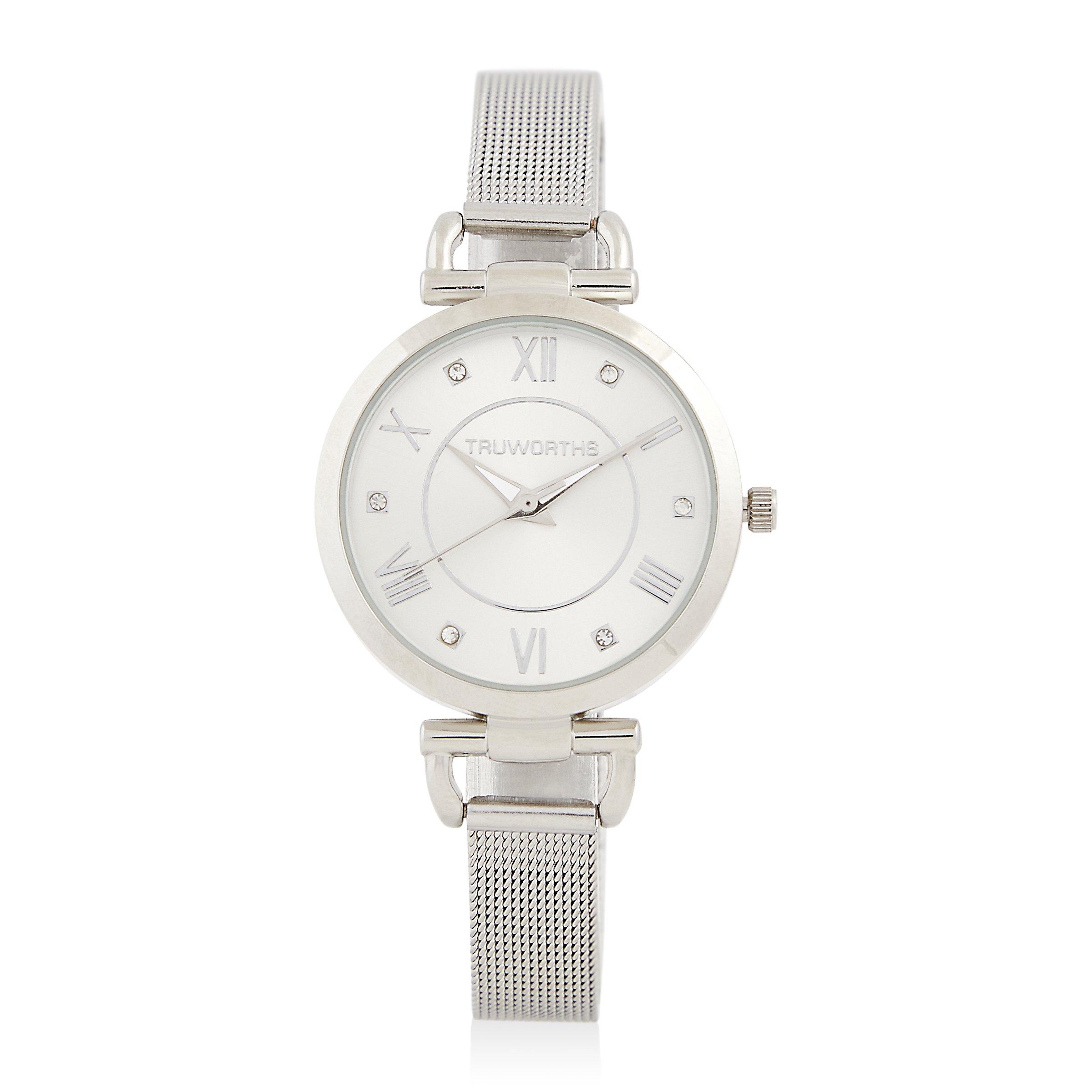 Dainty Silver Mesh Watch (3189884) | Truworths