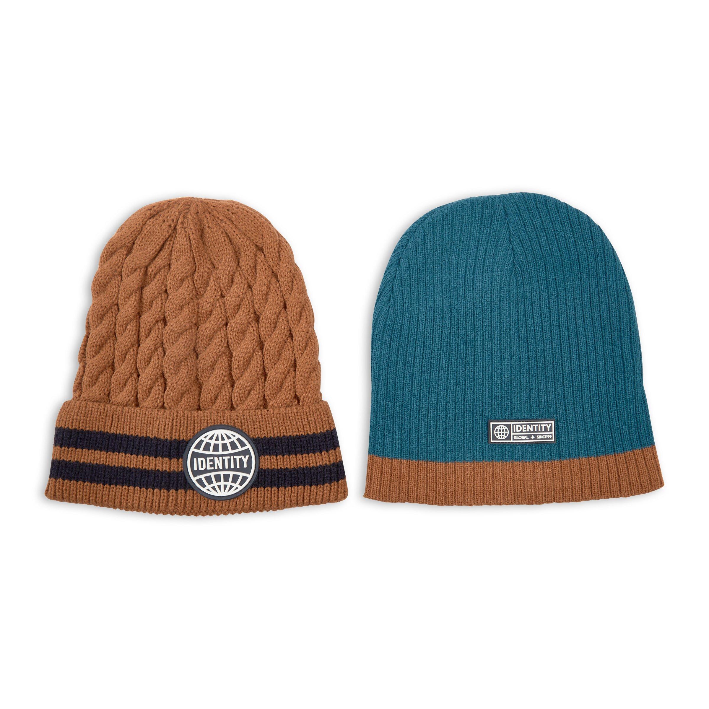 Kid Boys 2-pack Beanies (3189886) | Identity