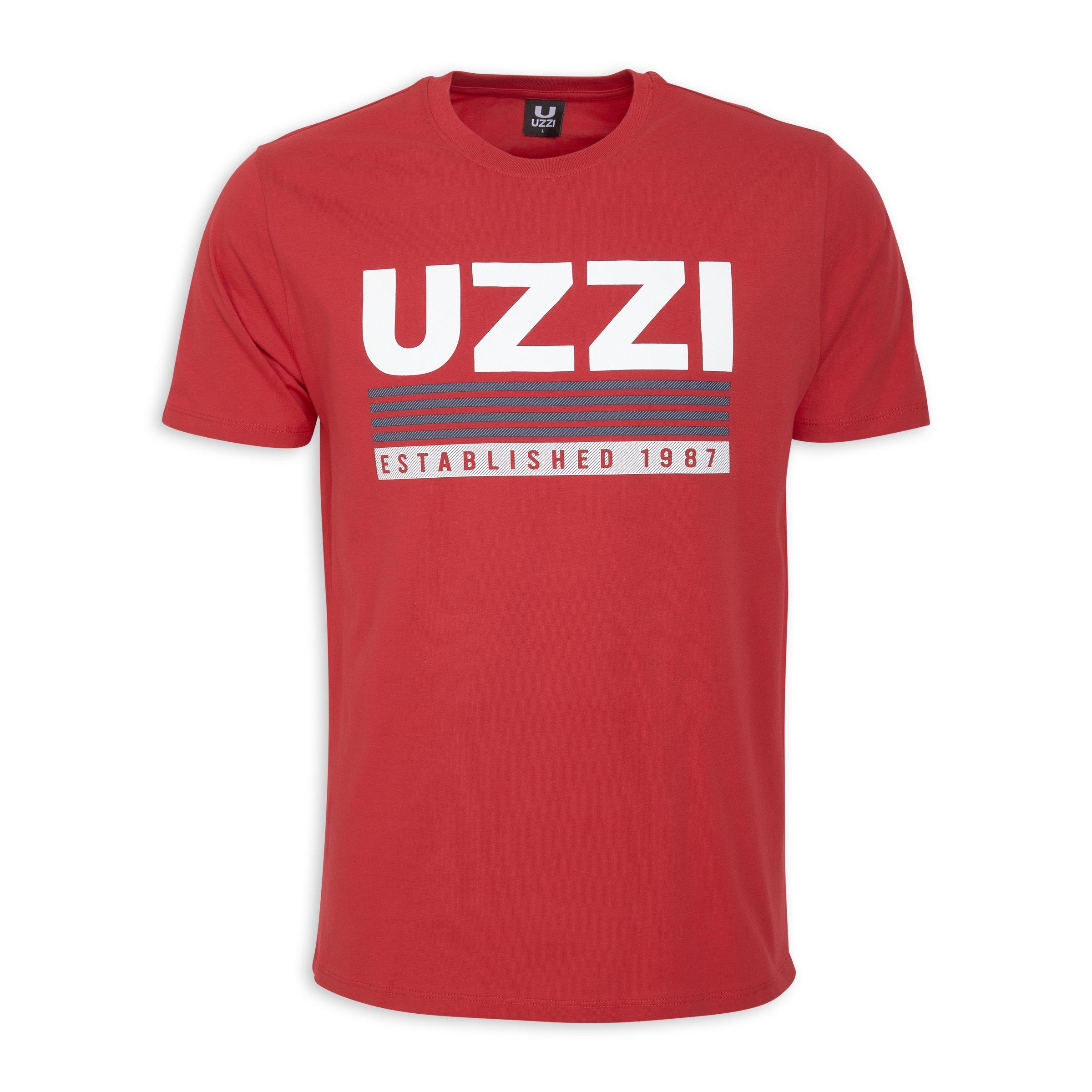 Red Branded T-shirt (3189920) | UZZI