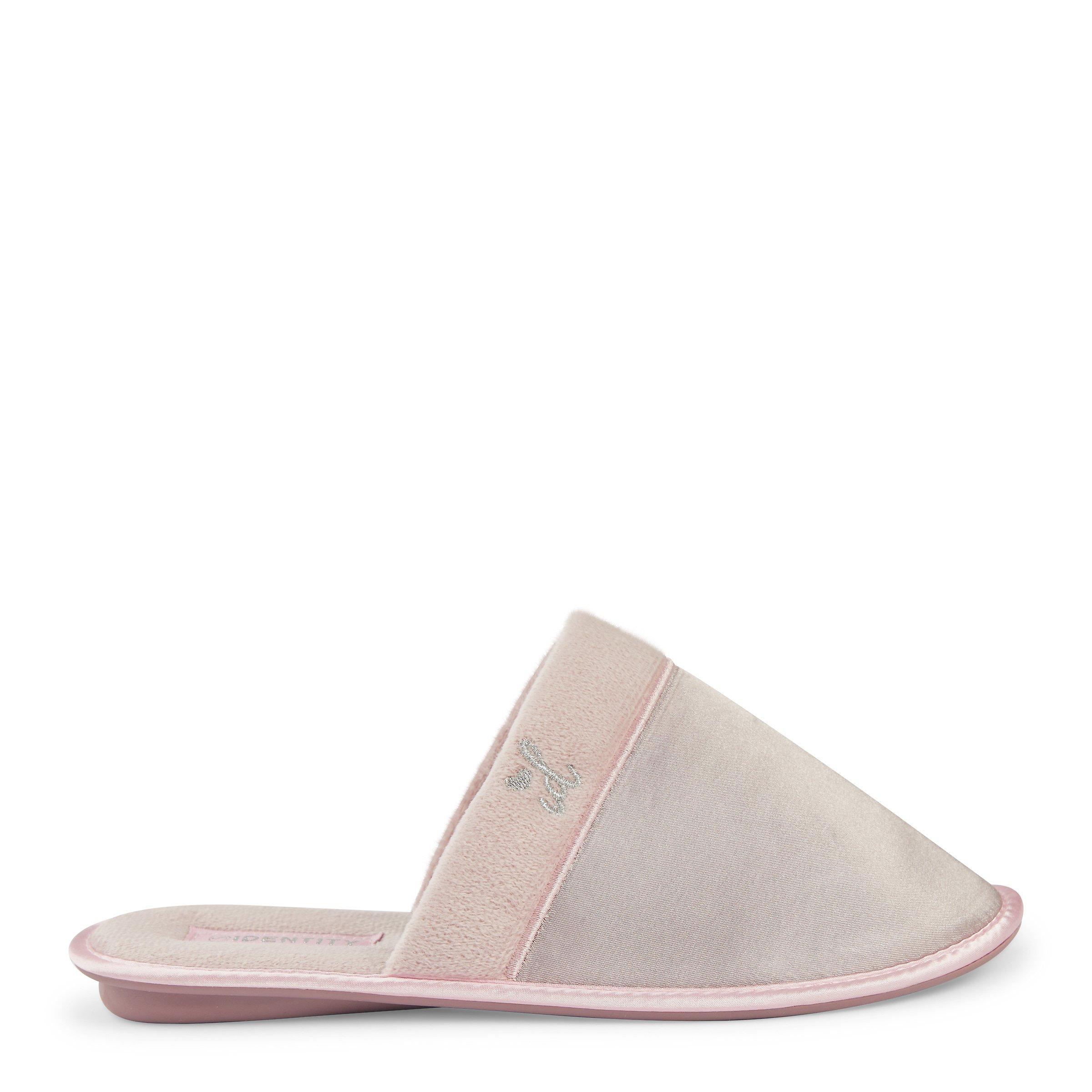 Mocha Brown Closed Toe Slippers (3189936) | Identity