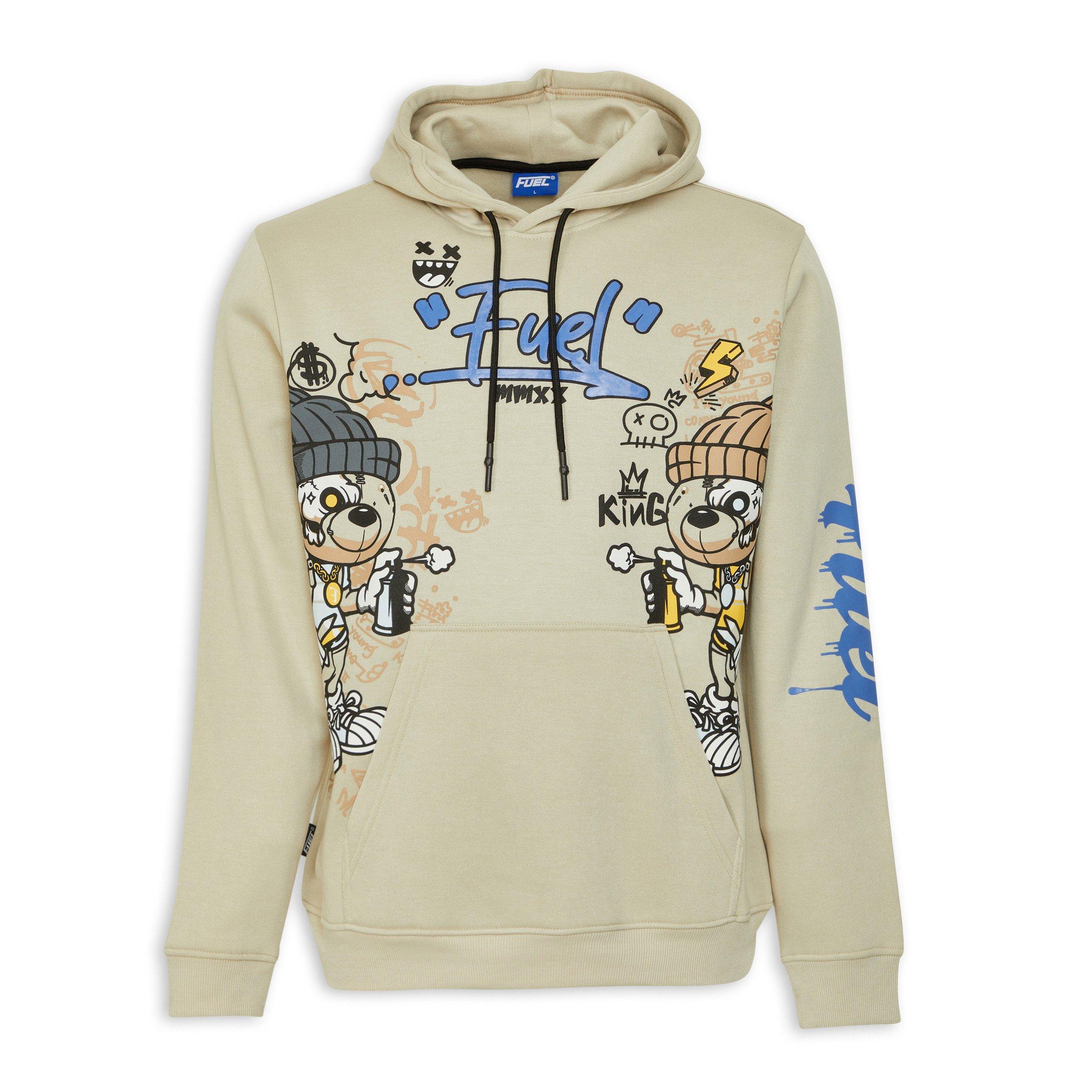 Beige Hoodie (3190127) | Fuel