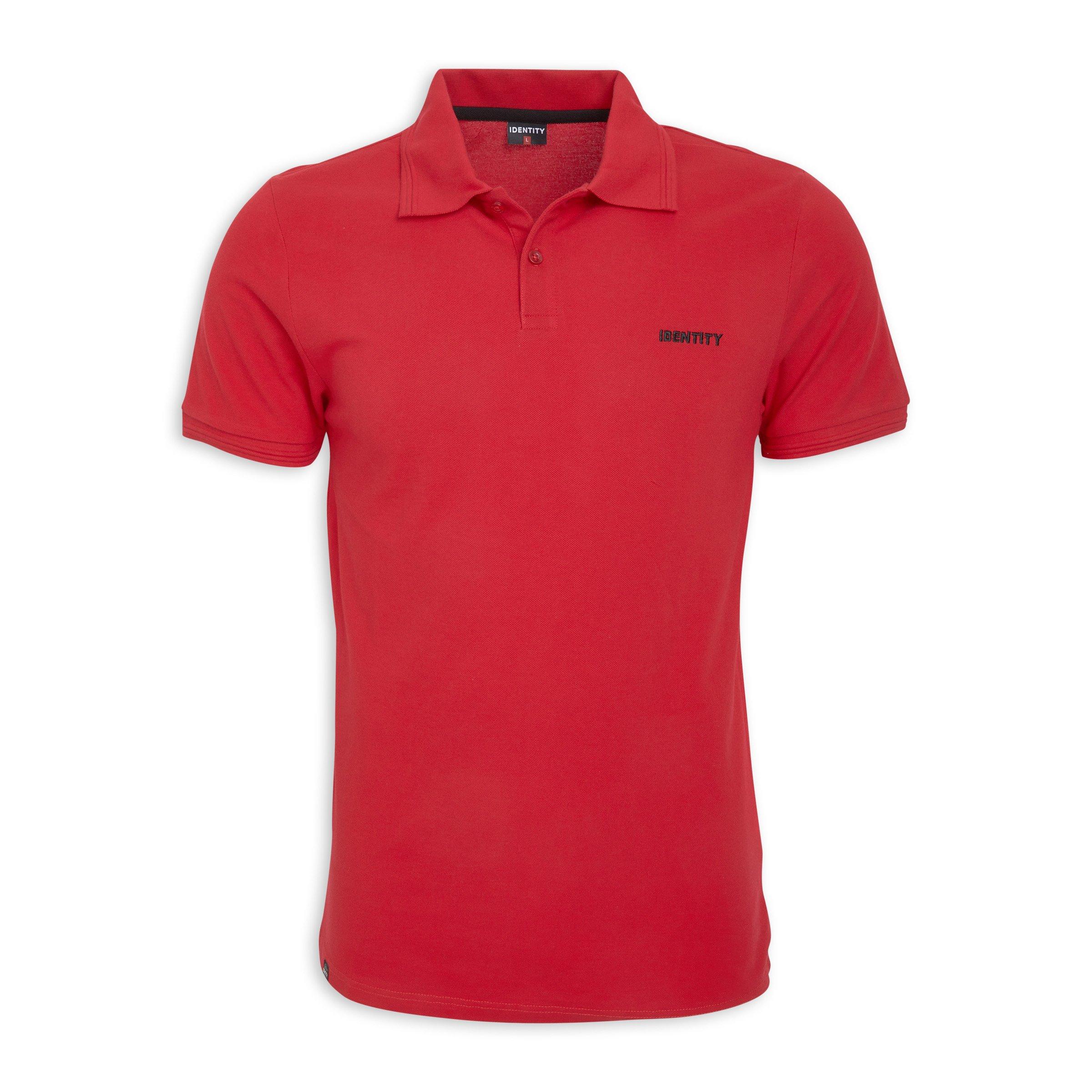 Red Golfer Shirt (3190136) | Identity