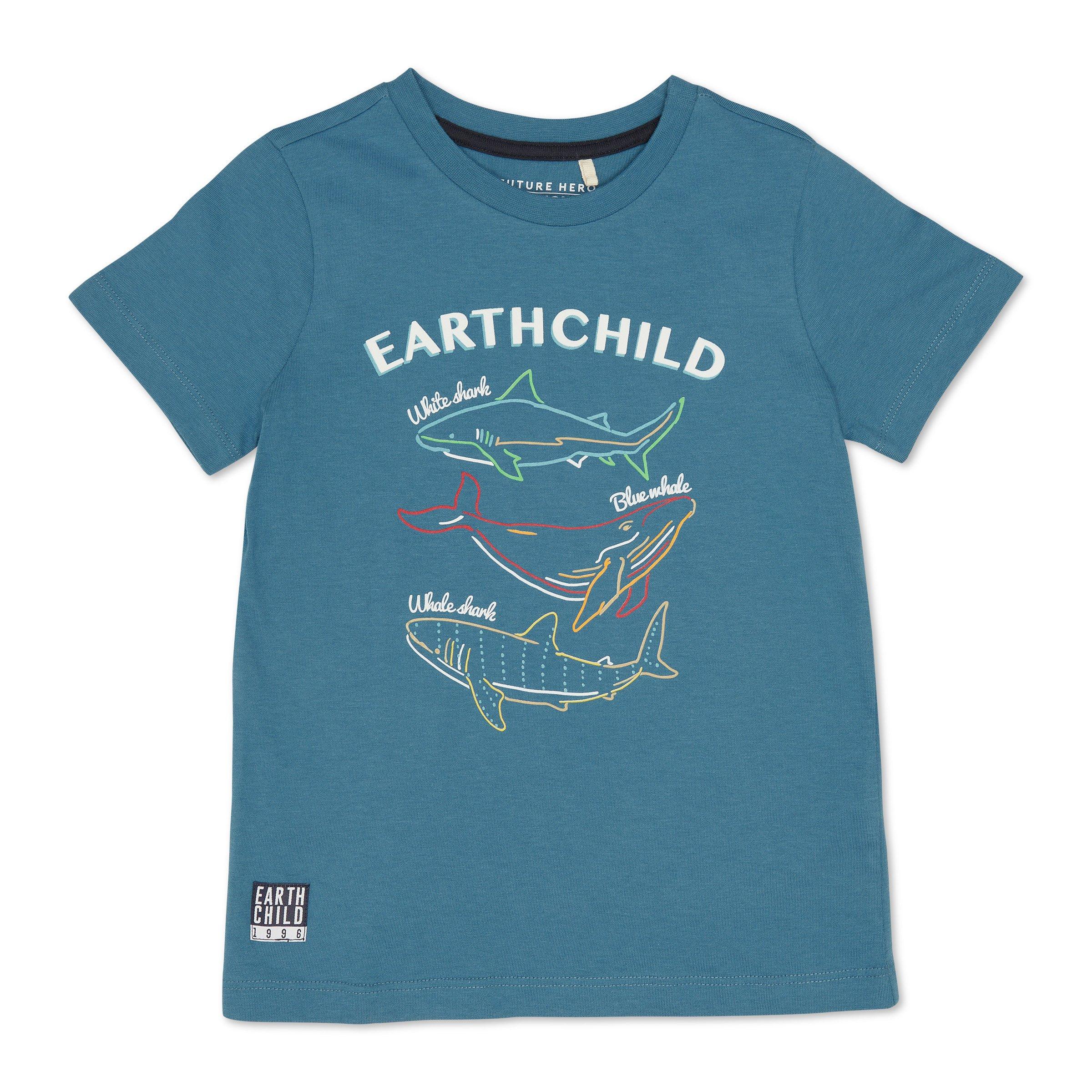 Kid Boys Blue T-shirt (3190141) | Earthchild