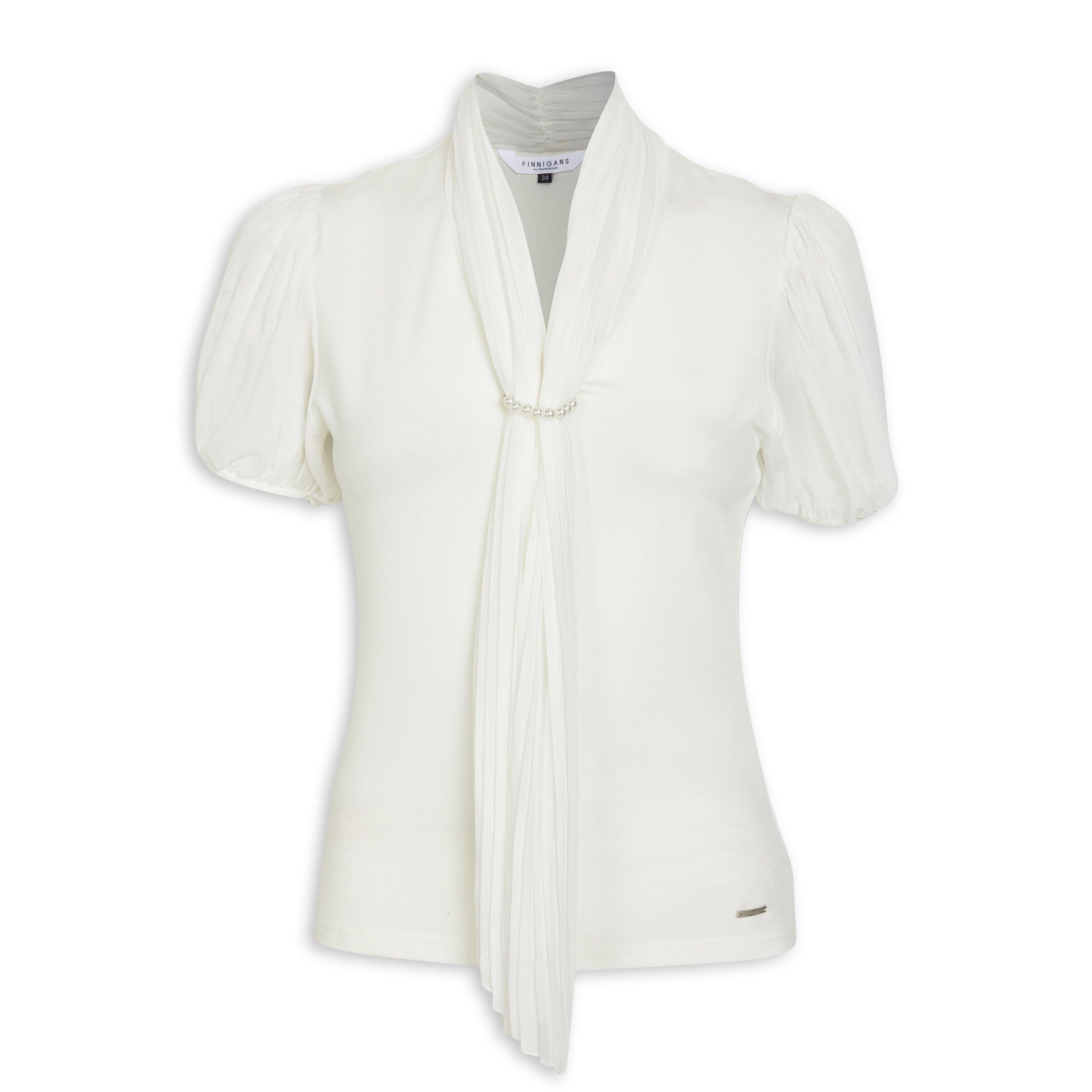 White Combo Top (3190257) | Finnigans