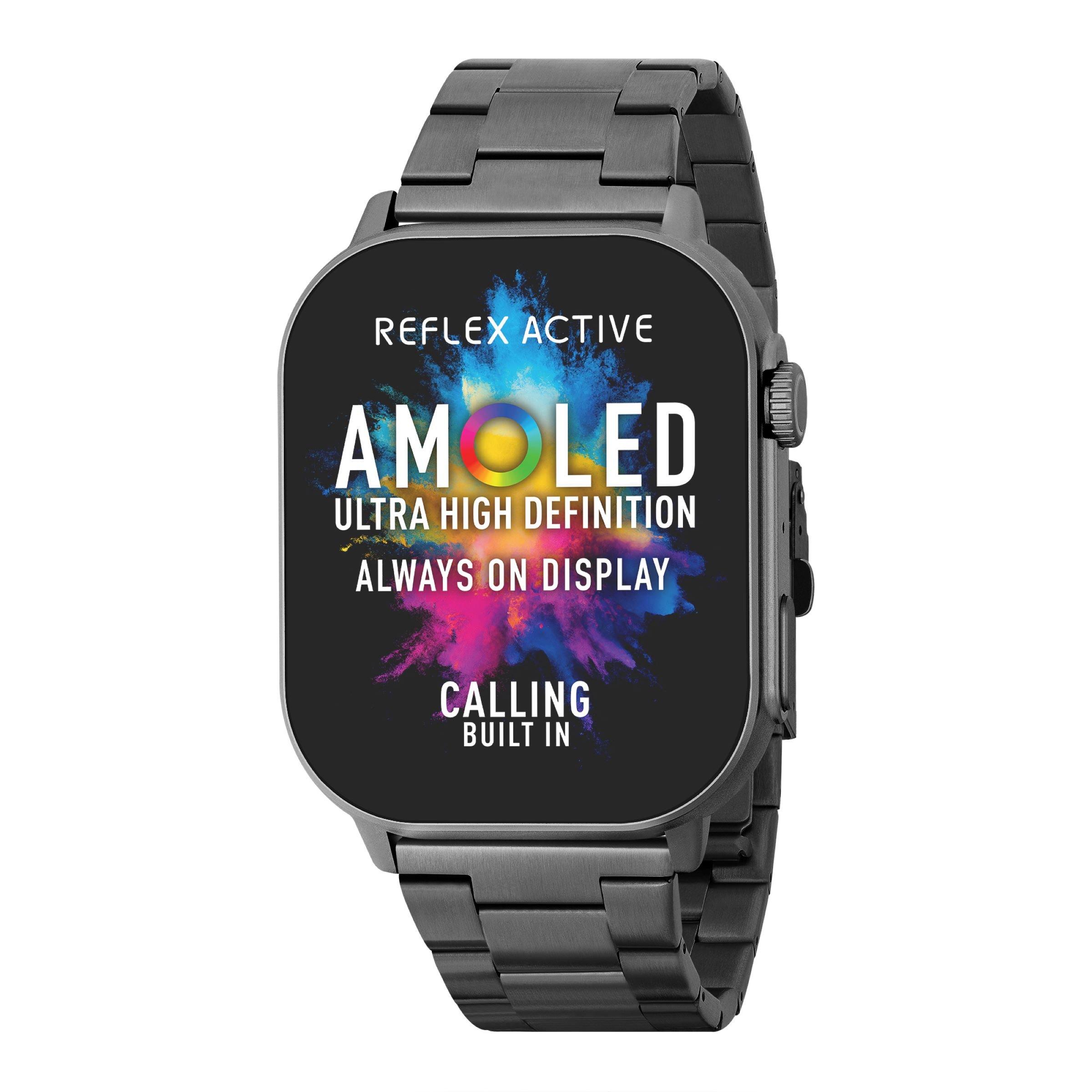 Black Metal Series 29 Smart Watch (3190329) | Reflex Active