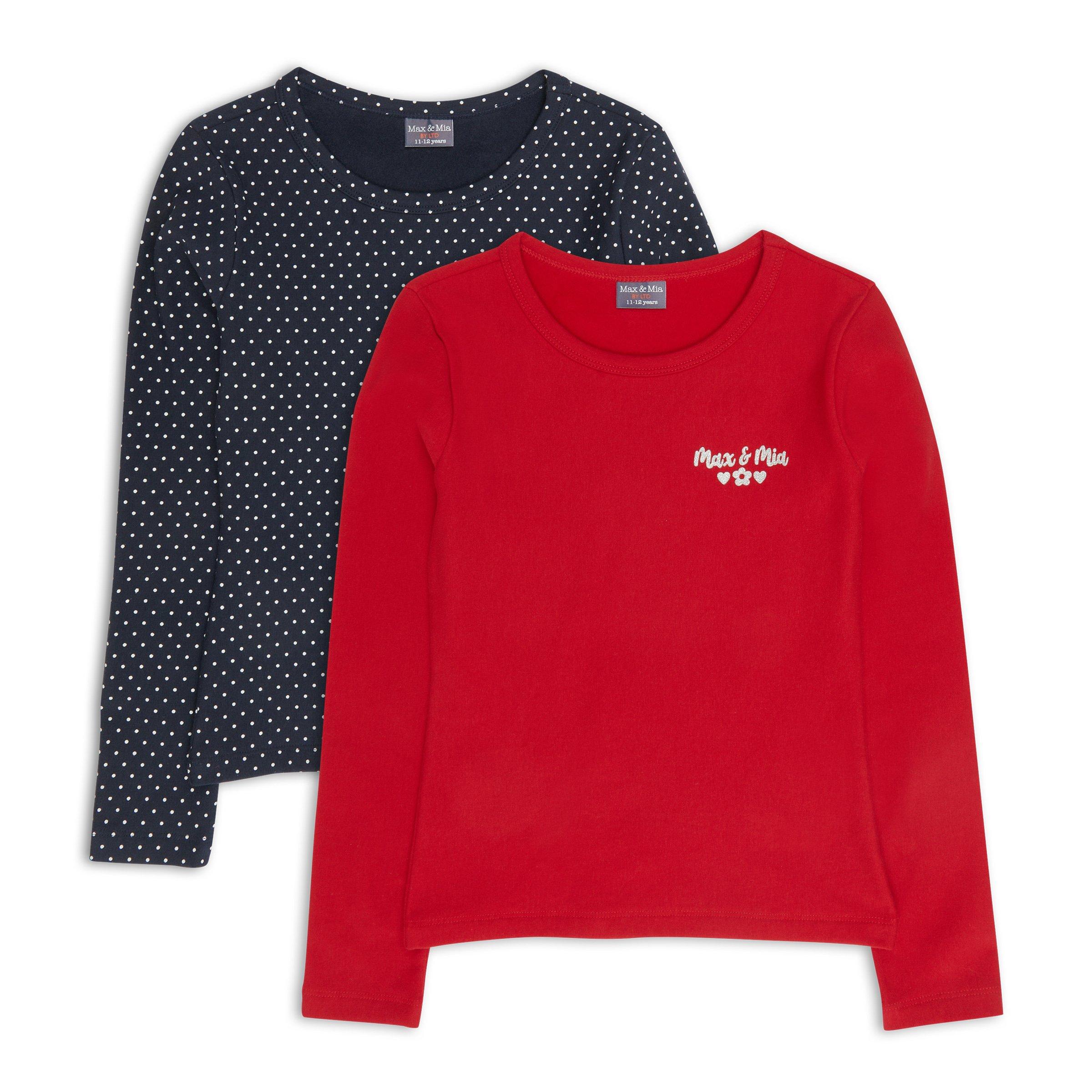 Girls 2-pack T-shirts (3190410) | Max & Mia