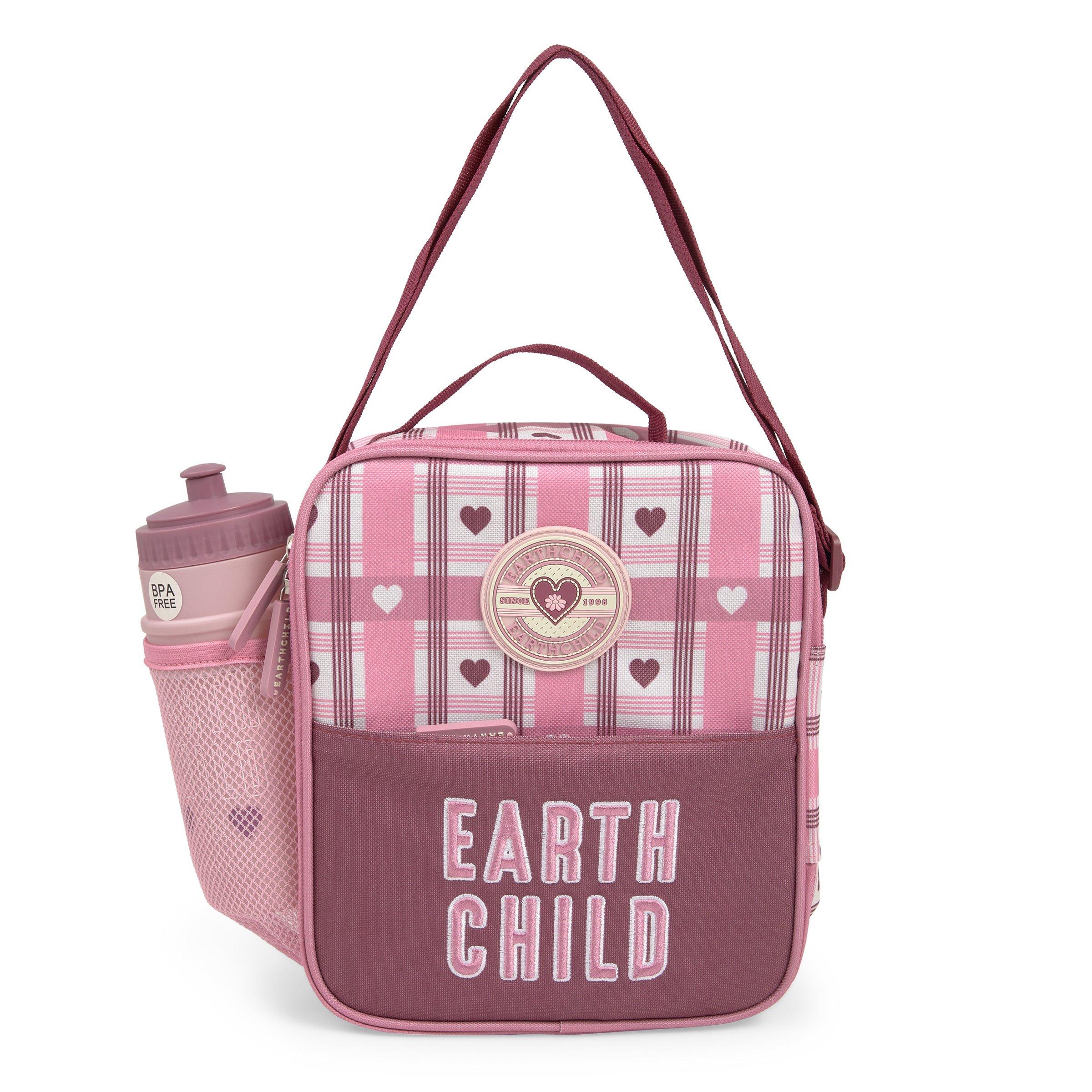 Kid Girls Pink Lunch Bag Set (3190552) | Earthchild