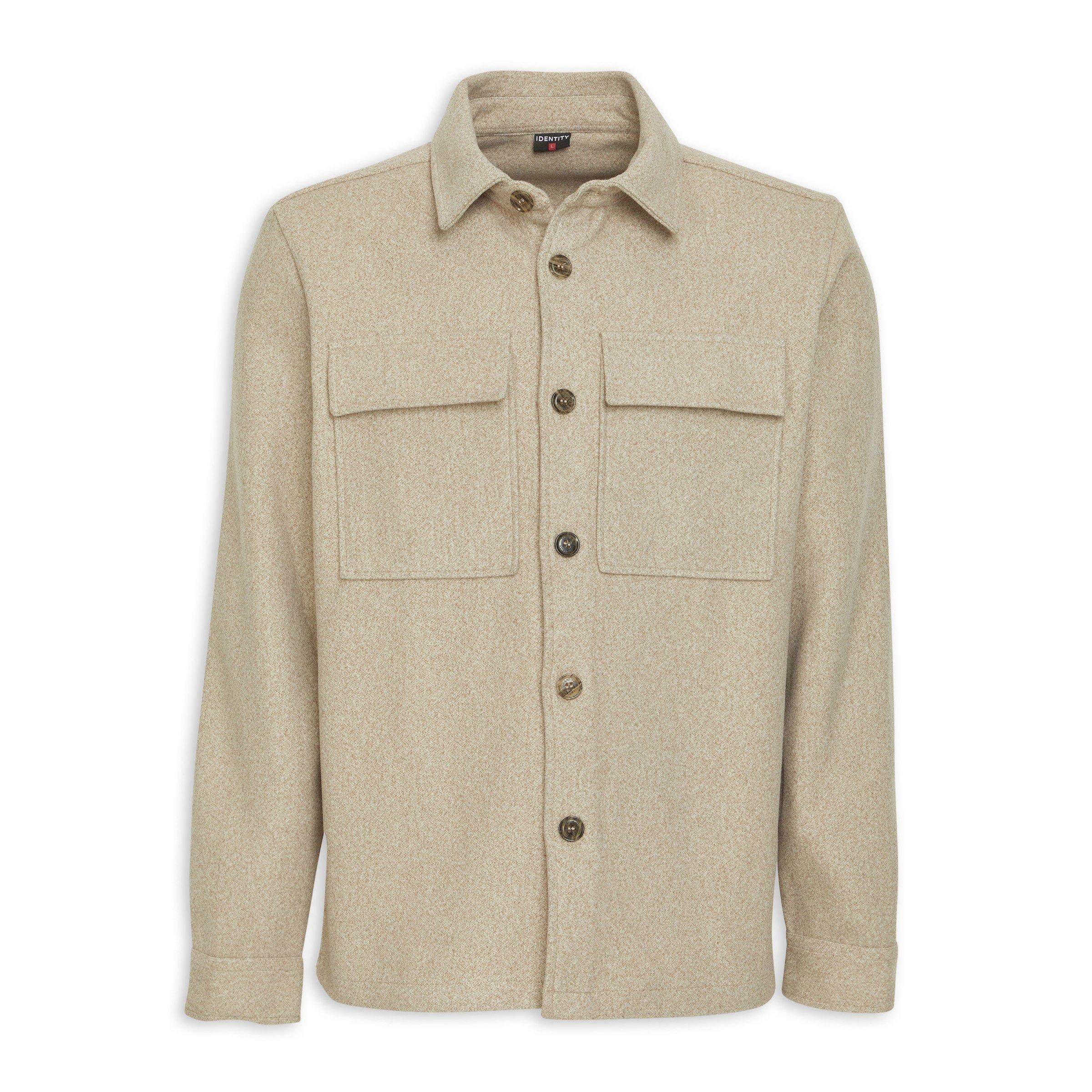 Beige Shacket (3190635) | Identity