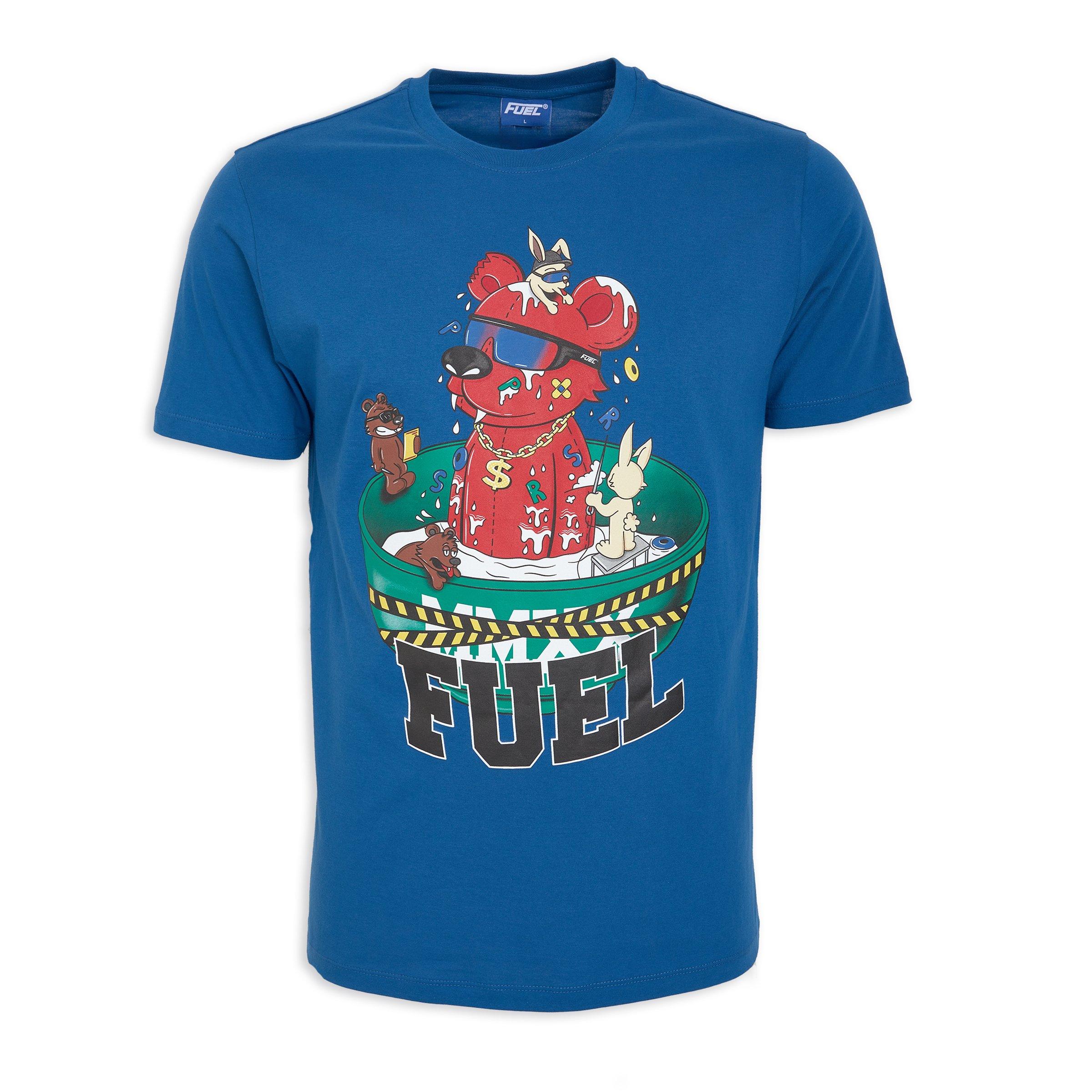 Blue Graphic T-shirt (3190674) | Fuel