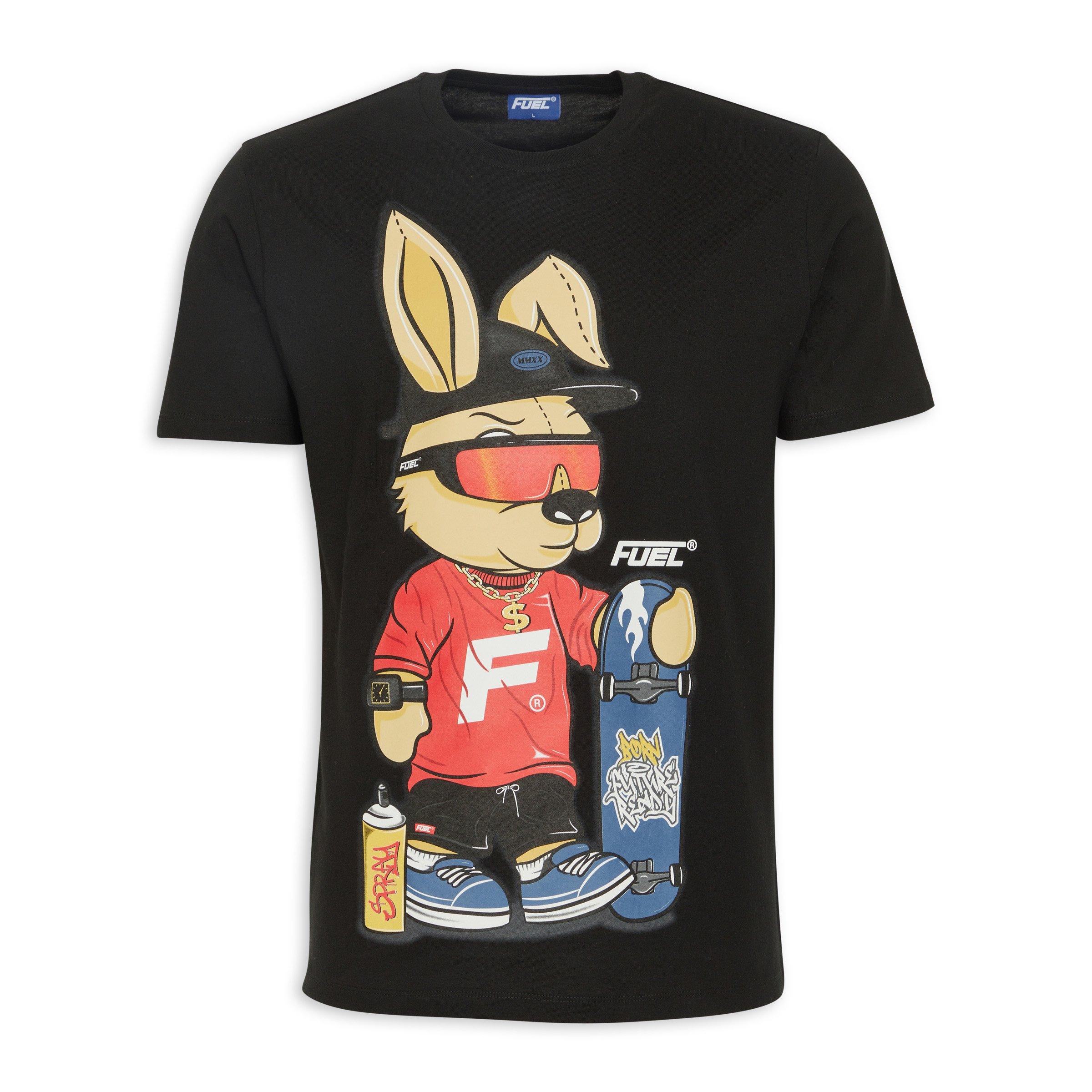 Black Graphic T-shirt (3190681) | Fuel