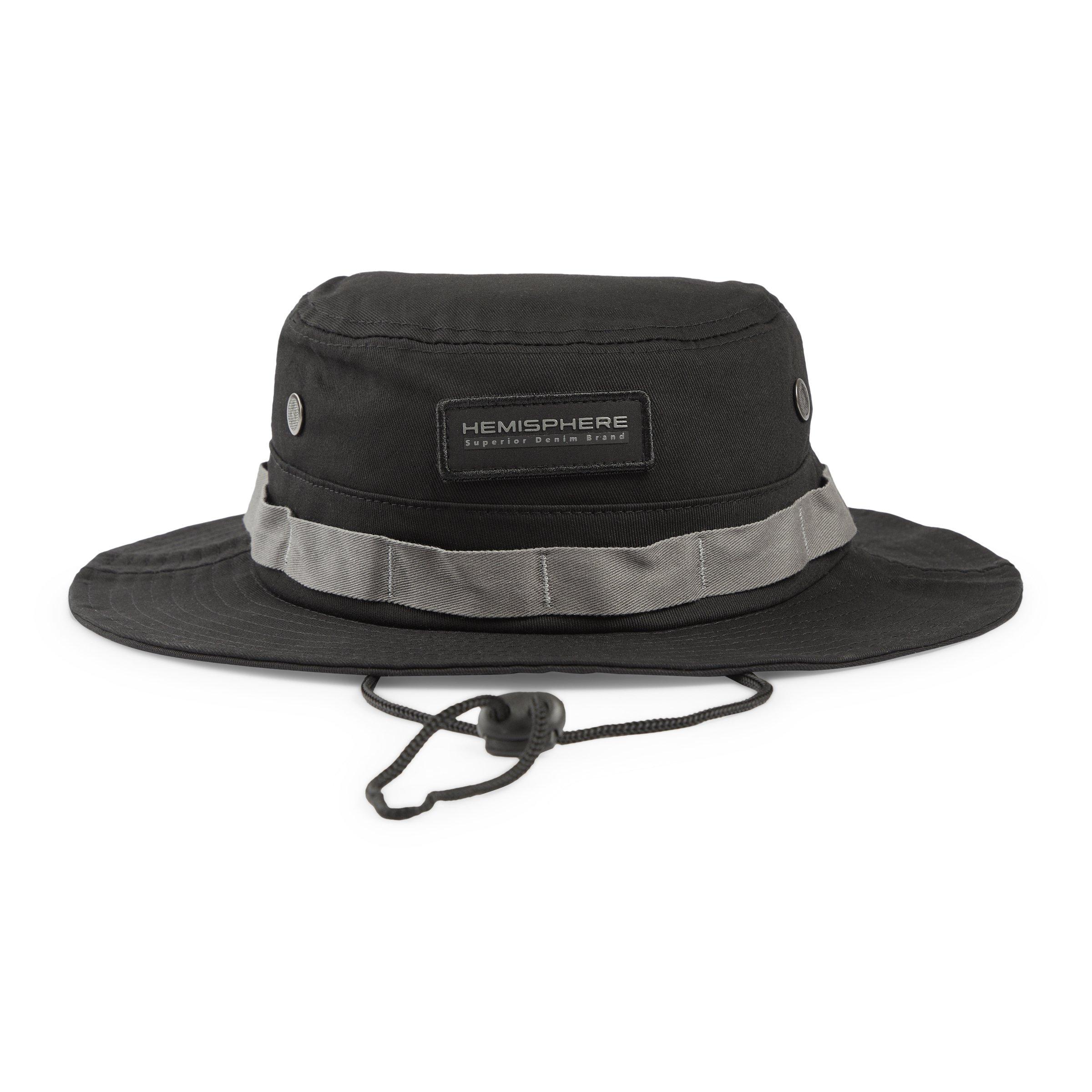 Black Wide Brim Bucket Hat (3190941) | Hemisphere