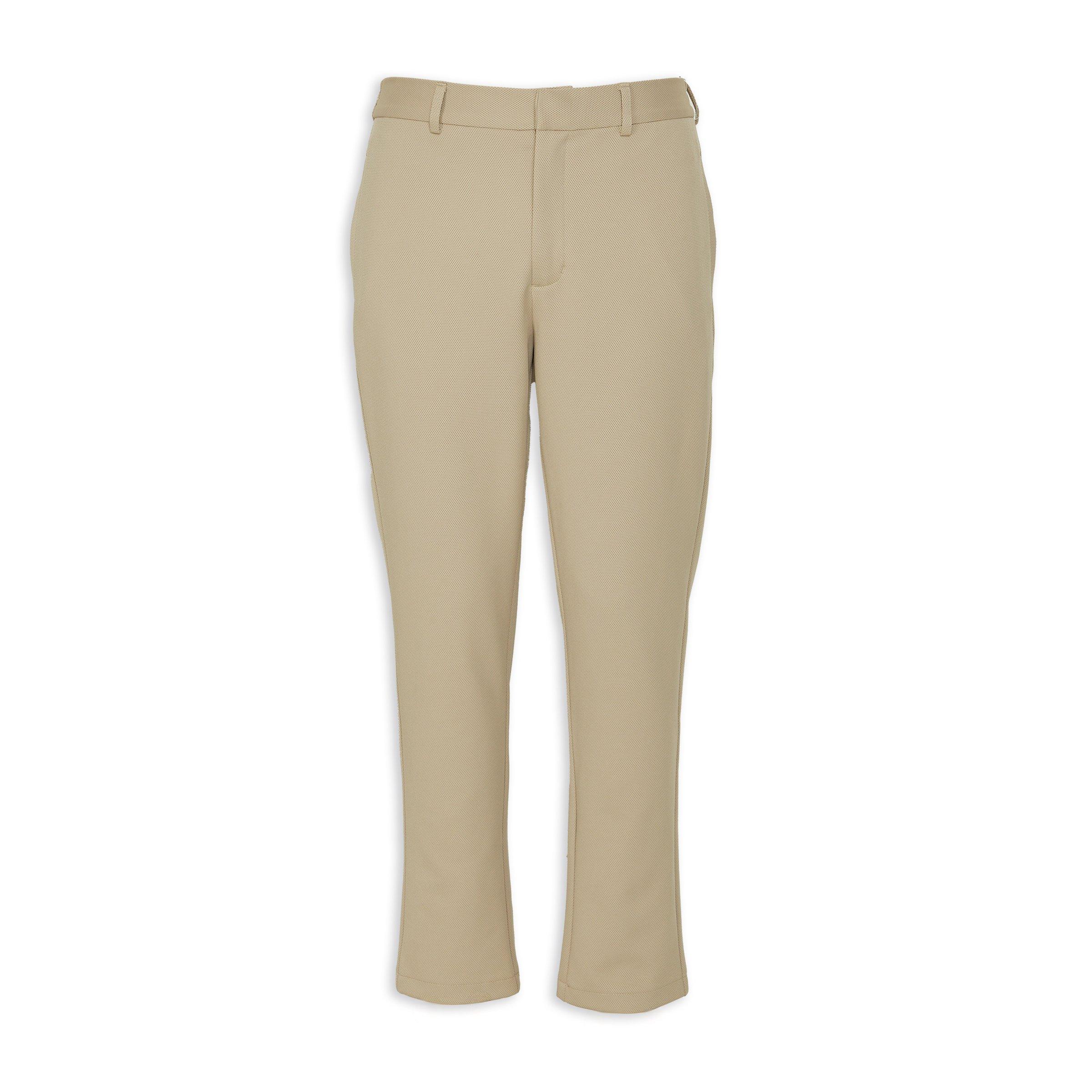 Beige Slim Leg Pants (3190996) | Identity