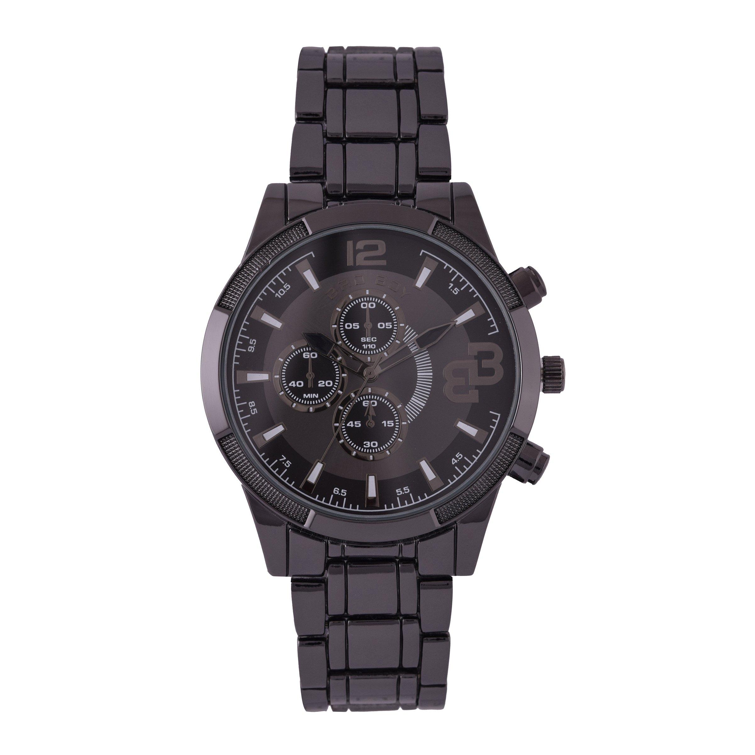 Black Gun Metal Watch (3191071) | Bad Boy