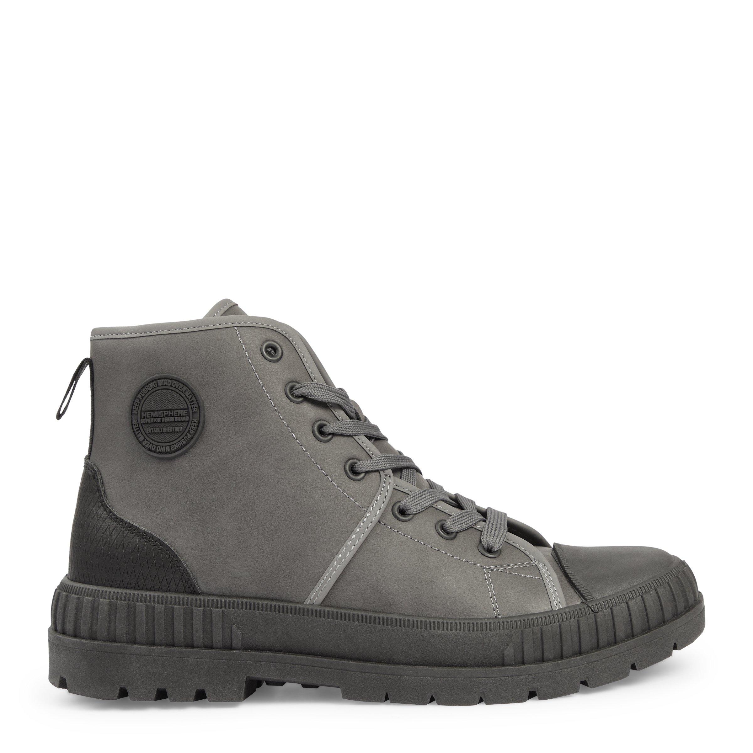 Grey Lace-up Boots (3191234) | Hemisphere