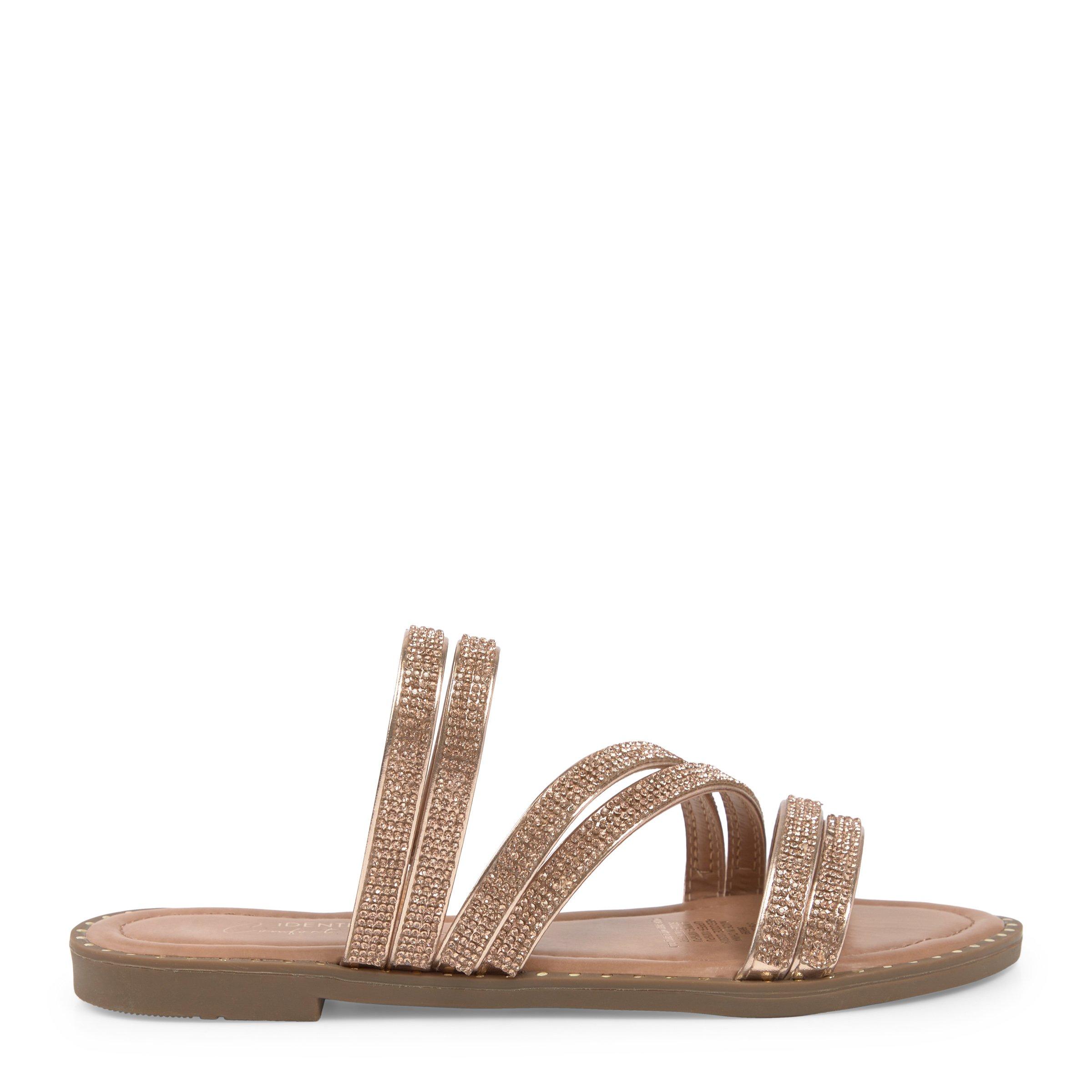 Gold Diamante Sandals (3191504) | Identity