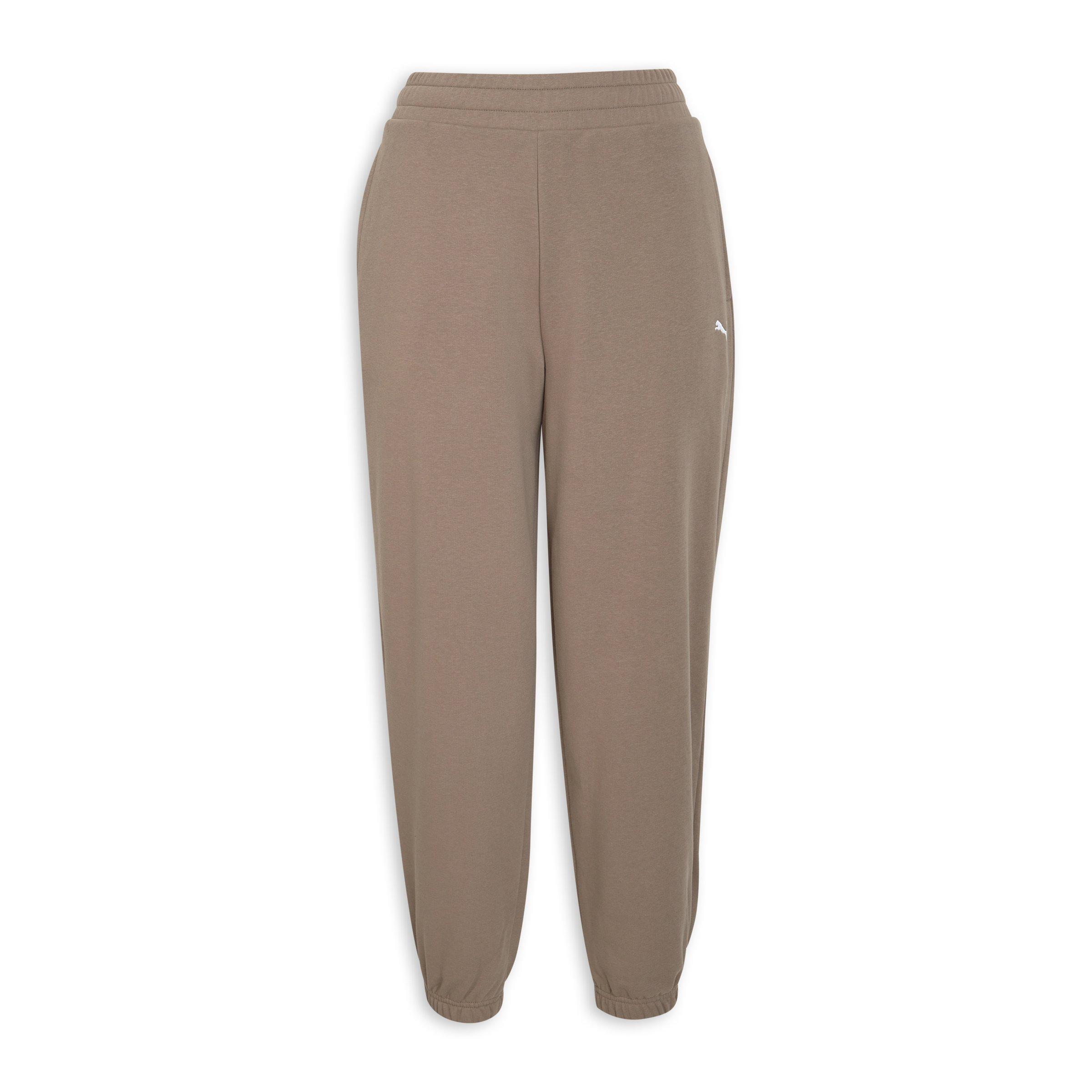 Brown Essentials Relaxed Sweatpants (3191694) | Puma