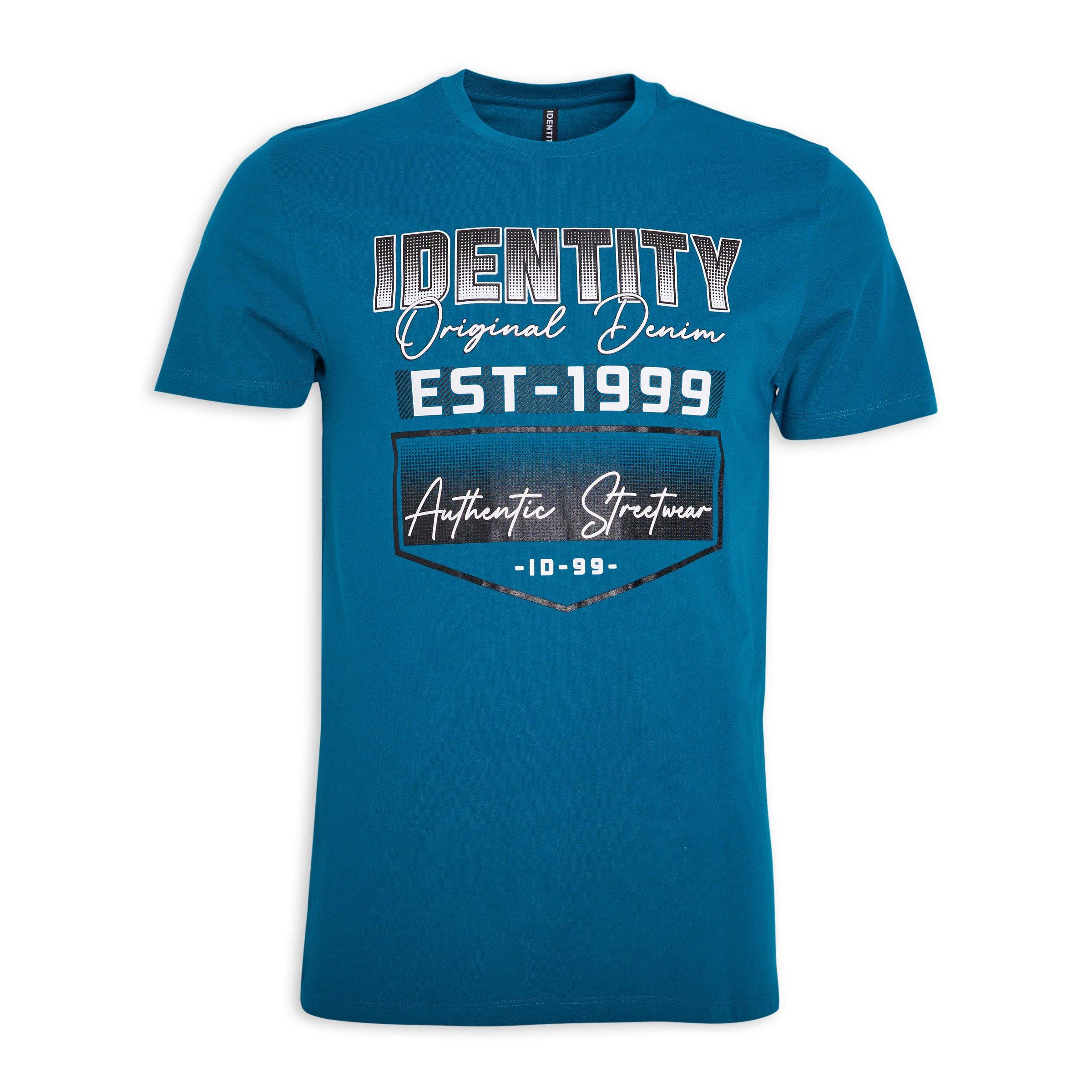 Teal Branded T-shirt (3191707) | Identity