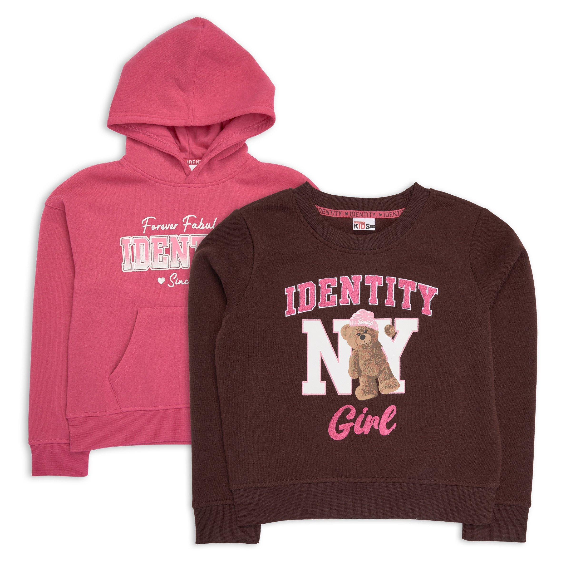 Girls 2-pack Sweat Tops (3191771) | Identity