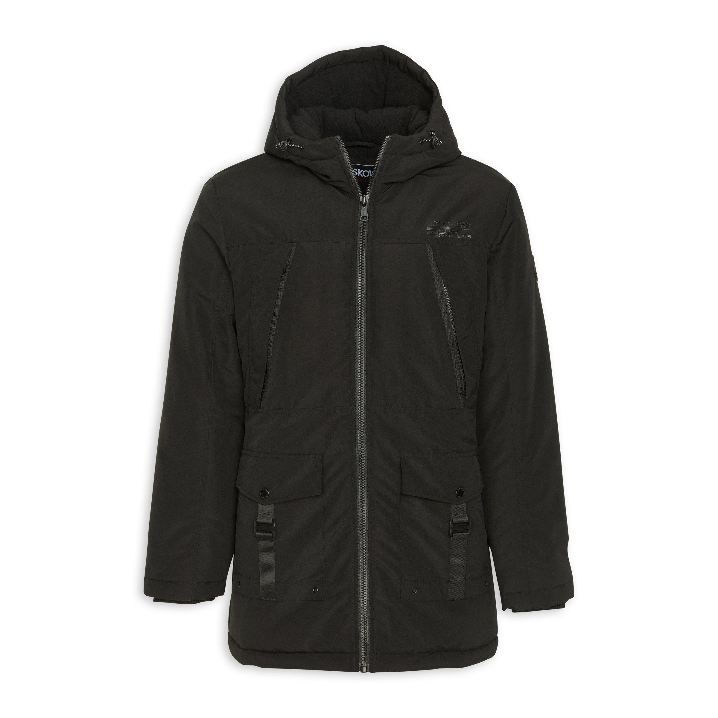 Black Utility Parka Jacket (3192142) | Moskow