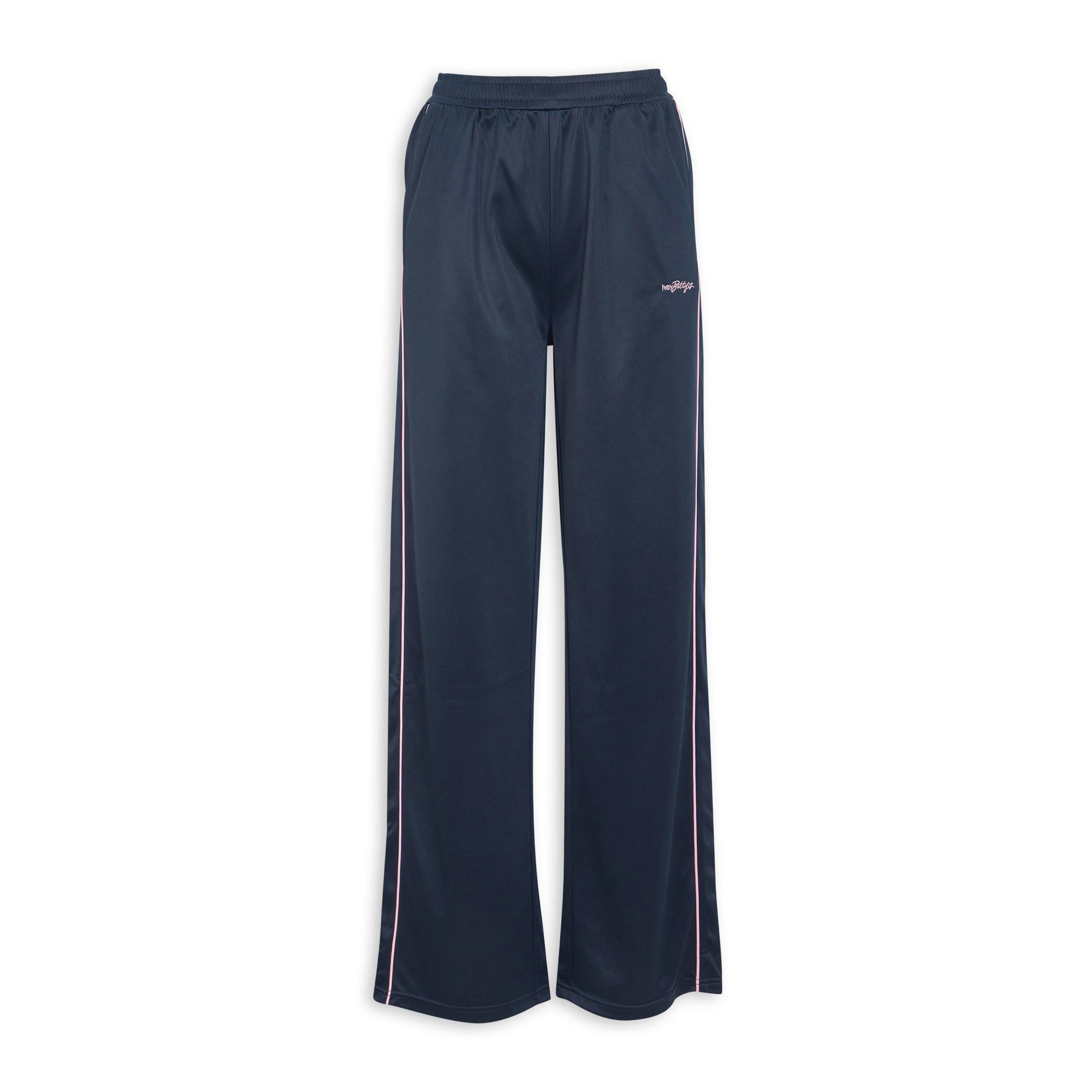 Navy Wide Leg Pants (3192343) | Hey Betty
